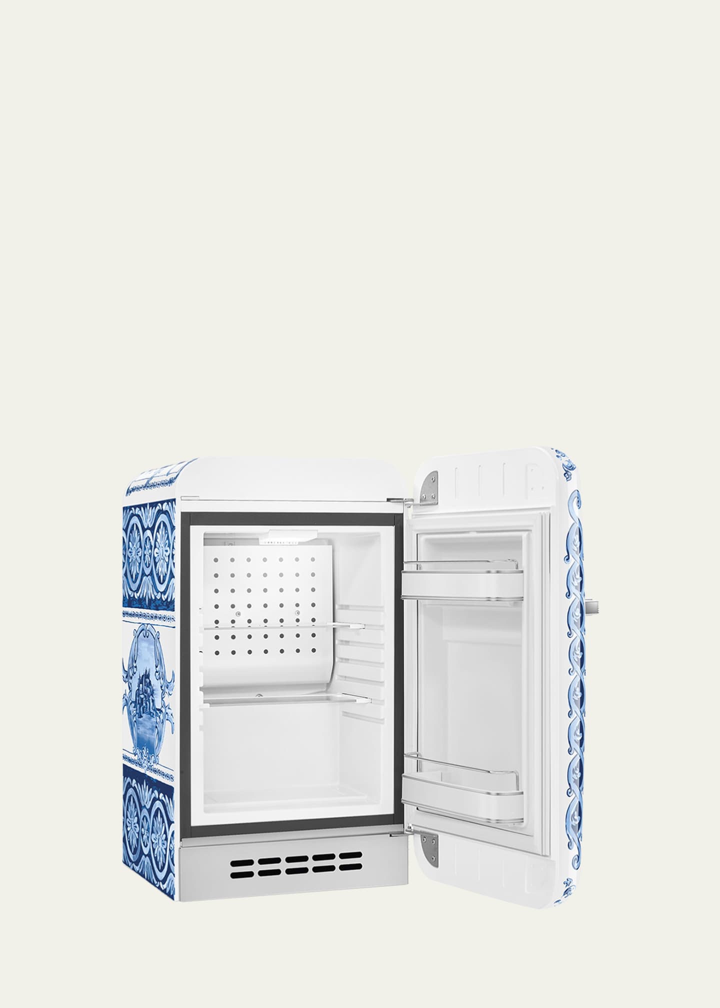 Smeg x Dolce & Gabbana Blu Mediterraneo FAB5 Mini Fridge - Bergdorf Goodman