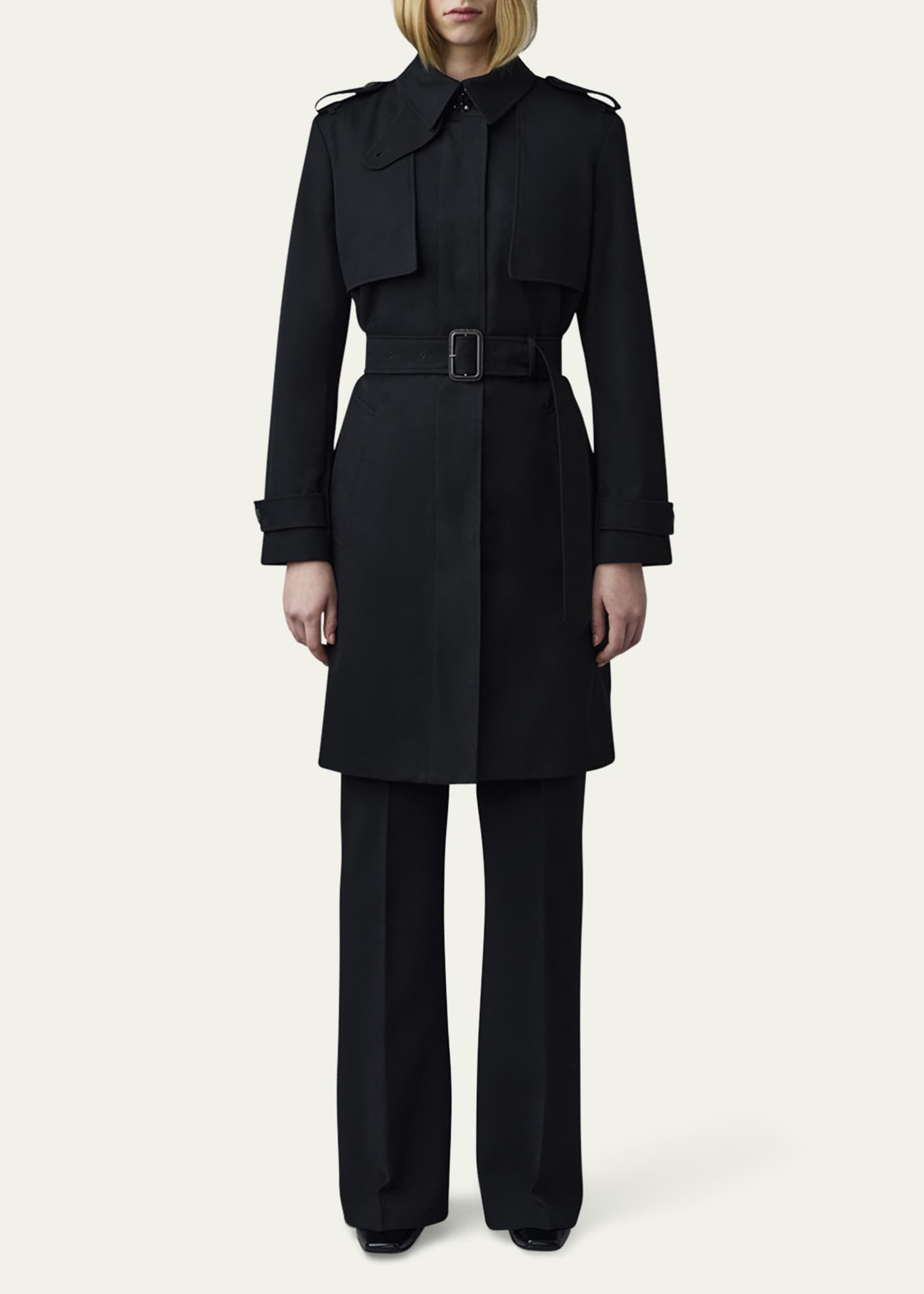 Mackage Winn 2-in-1 Classic Trench Coat - Bergdorf Goodman