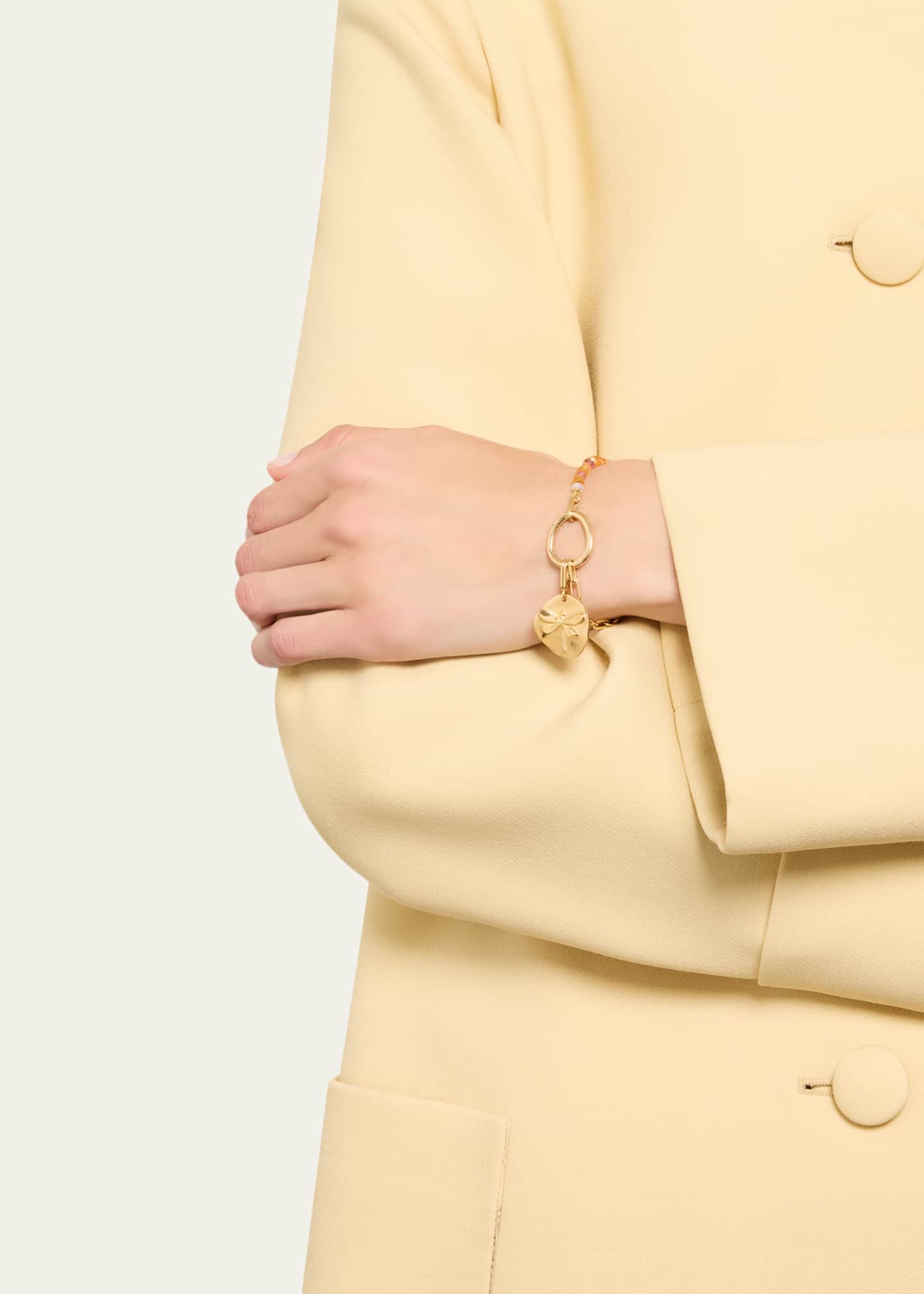 Mellerio 18K Yellow Gold Dragonfly Charm - Bergdorf Goodman