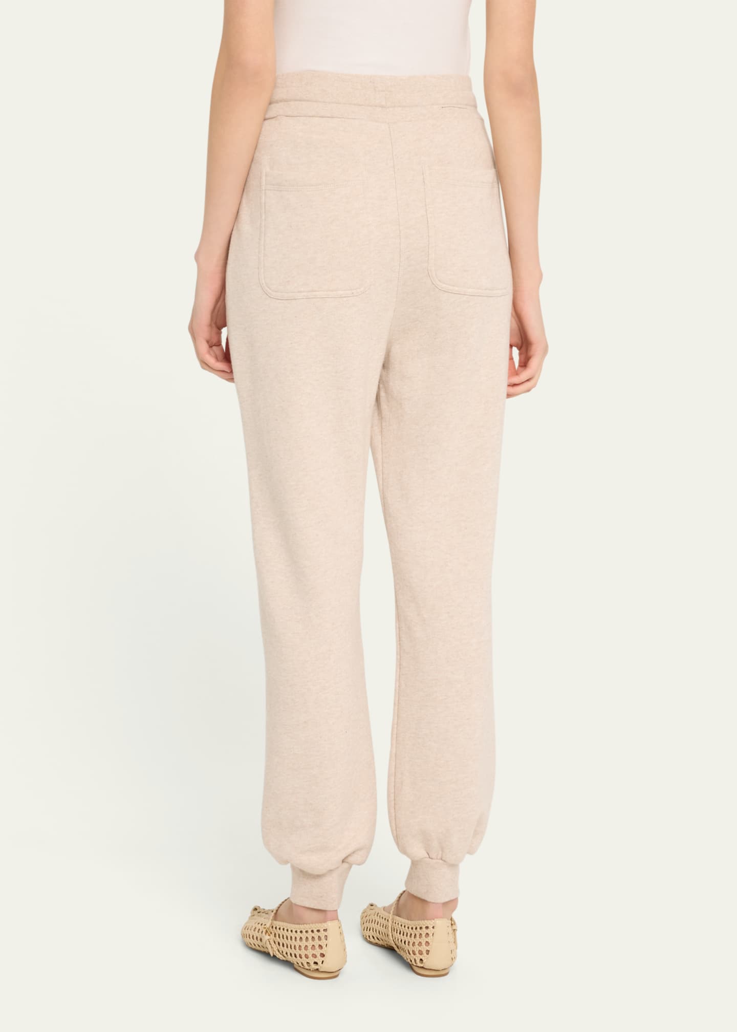 Ulla Johnson Calla Organic Cotton-Blend Jogger Pants - Bergdorf Goodman