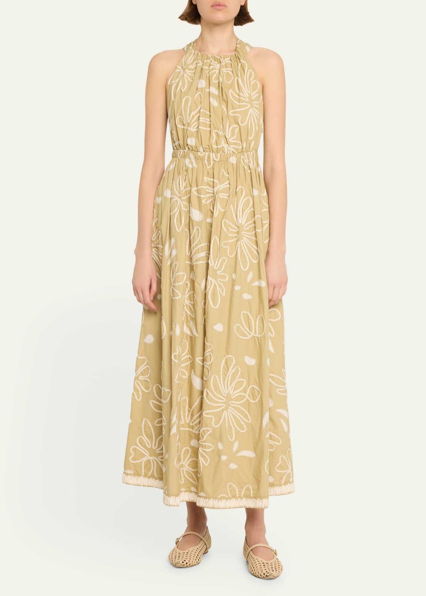 Ulla Johnson Viola Embroidered Maxi Dress - Bergdorf Goodman