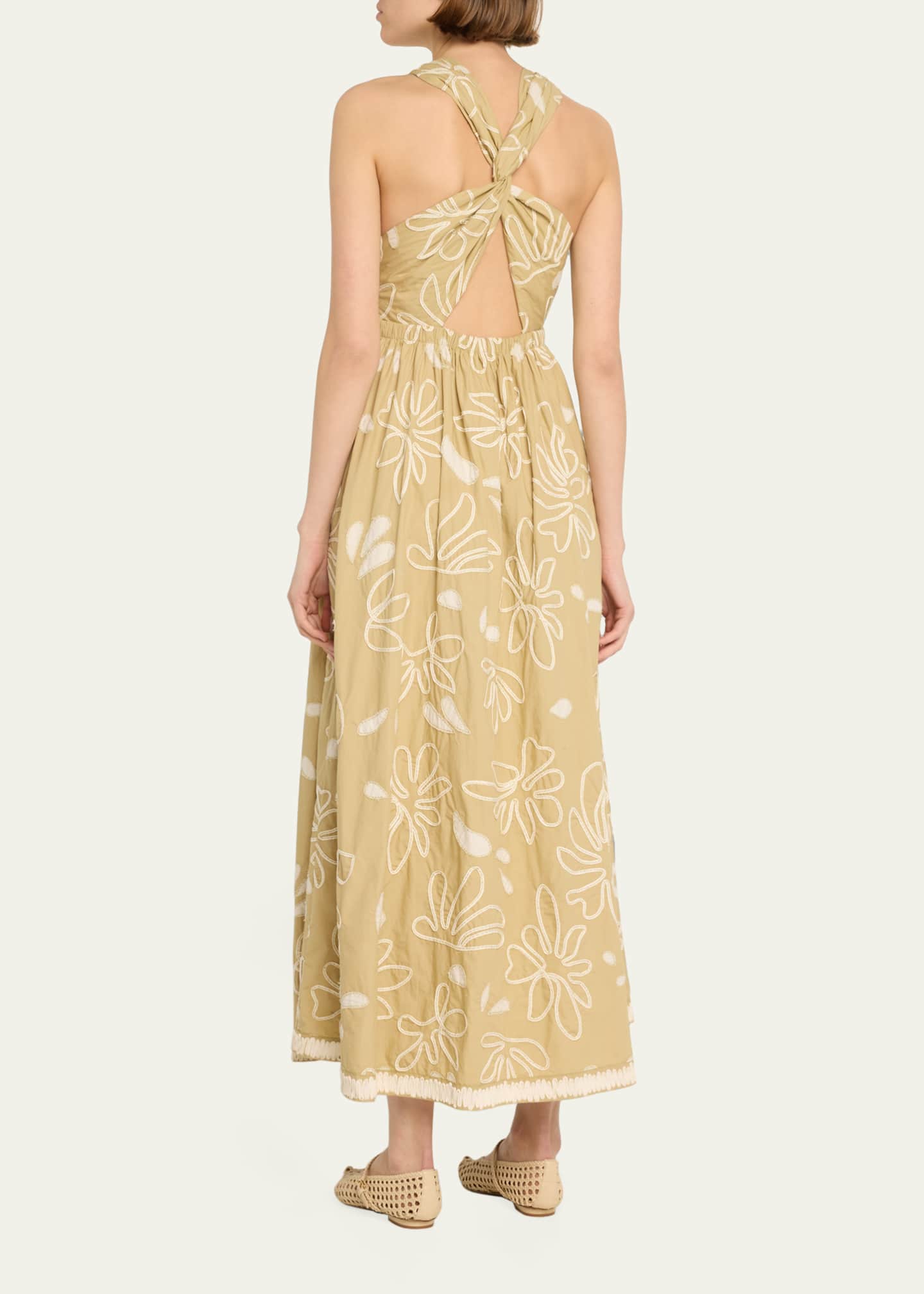 Ulla Johnson Viola Embroidered Maxi Dress - Bergdorf Goodman