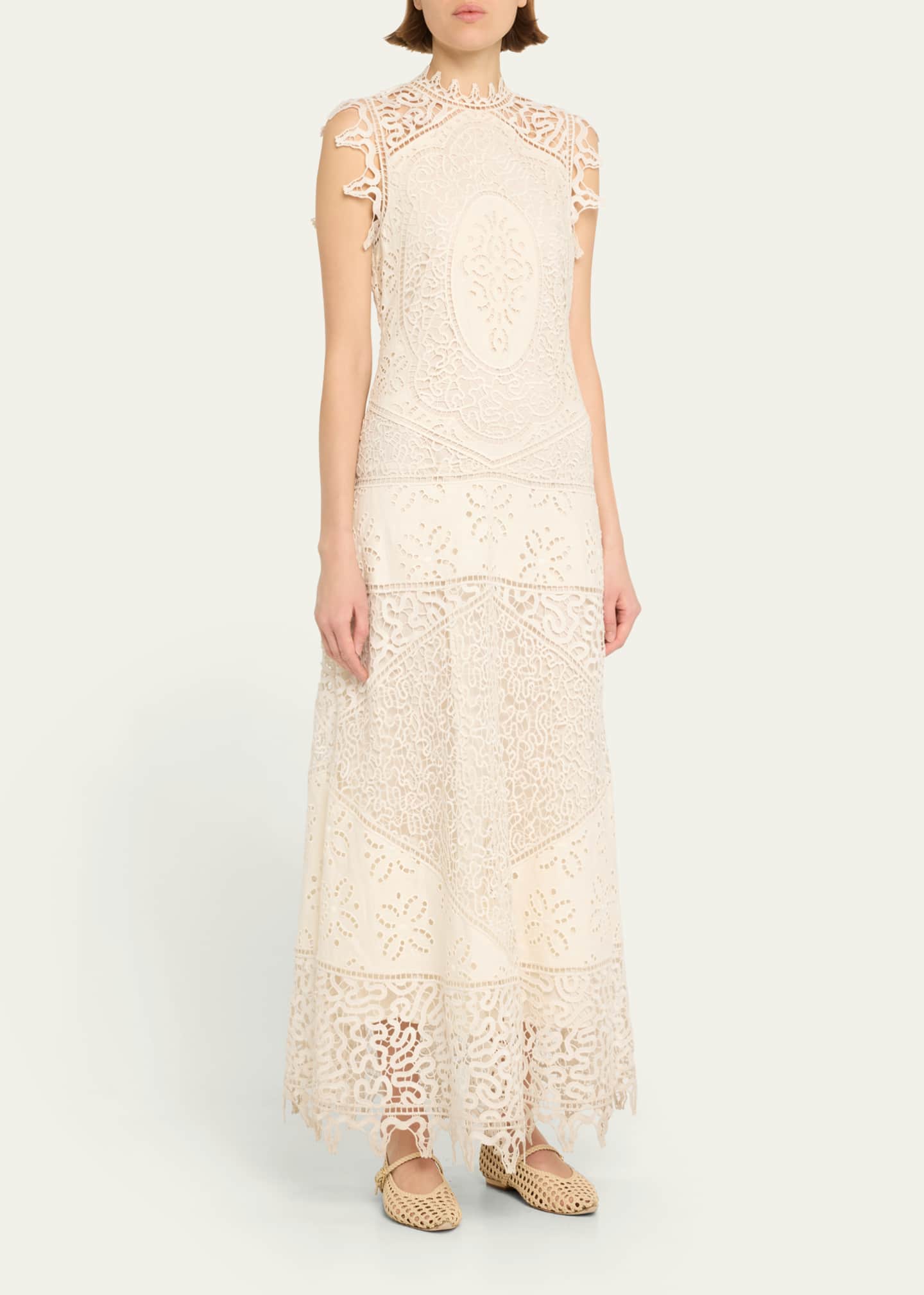 Ulla Johnson Flora Lace Maxi Dress - Bergdorf Goodman