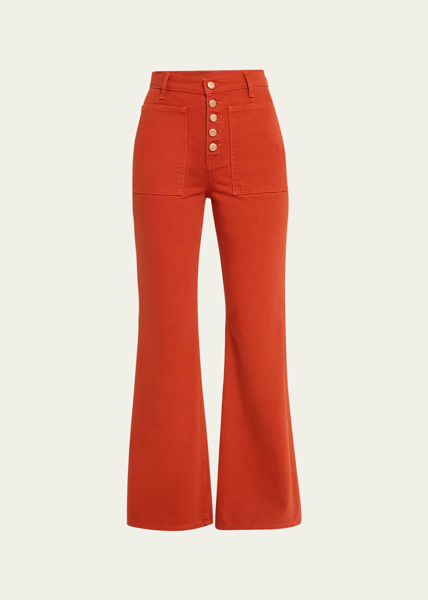 Ulla Johnson The Lou Flare Denim Jeans - Bergdorf Goodman