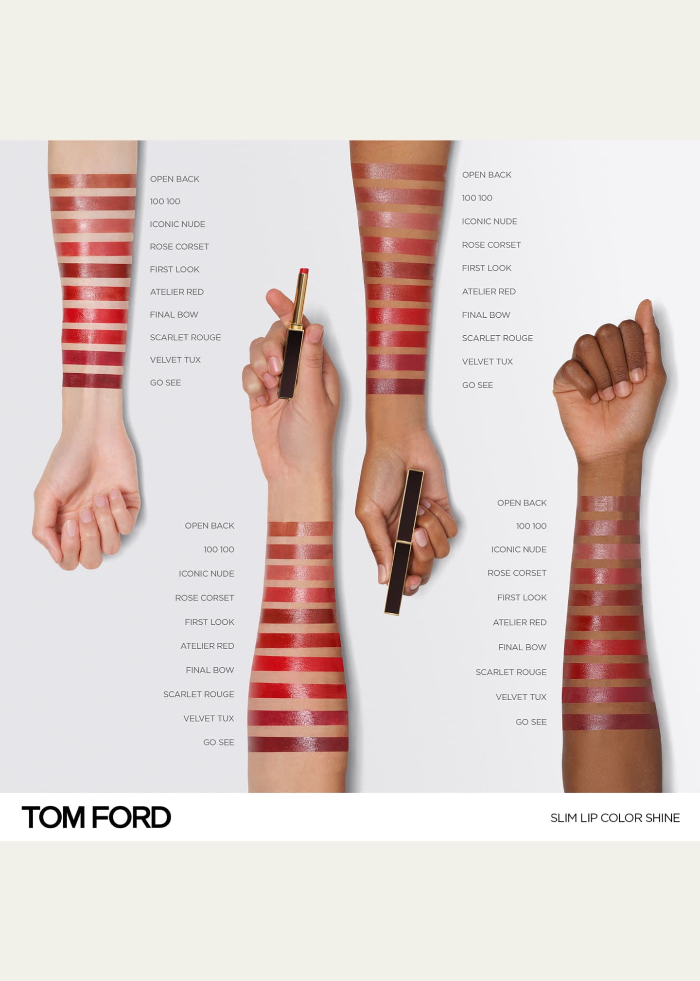 TOM FORD Slim Lip Color Shine - Bergdorf Goodman