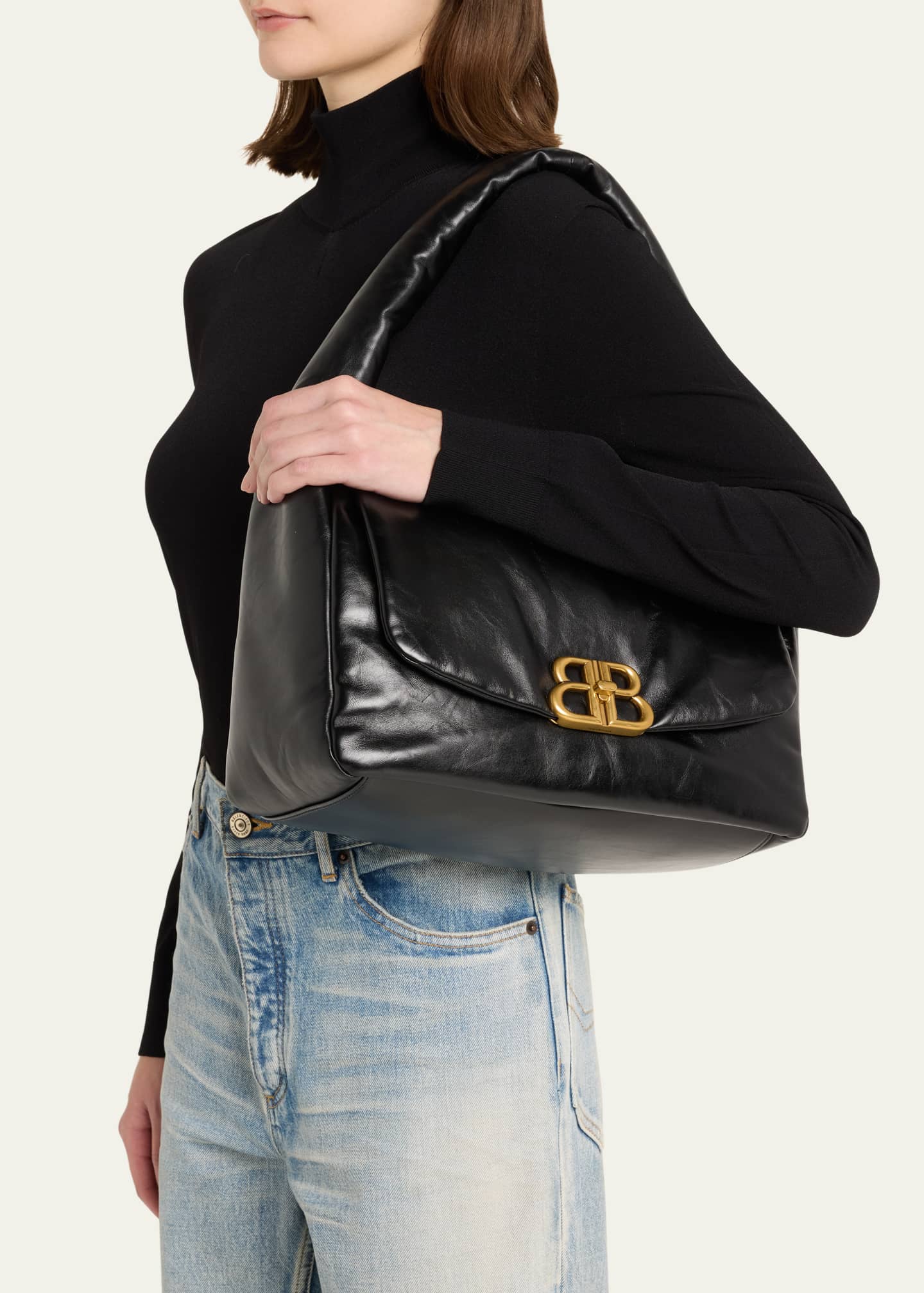 Balenciaga Monaco Medium Sling Shoulder Bag - Bergdorf Goodman