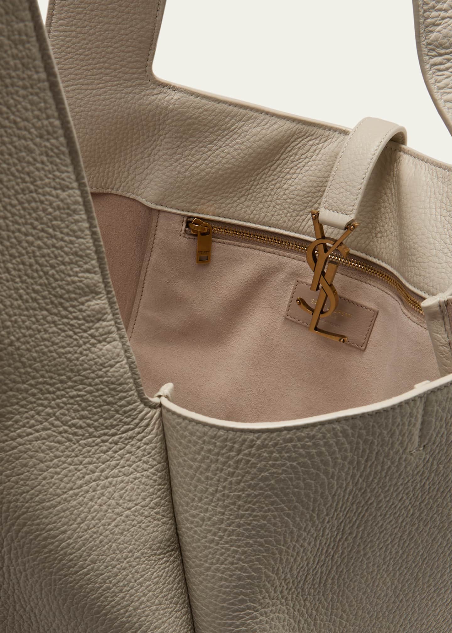 Saint Laurent Bea YSL Tote Bag in Leather - Bergdorf Goodman