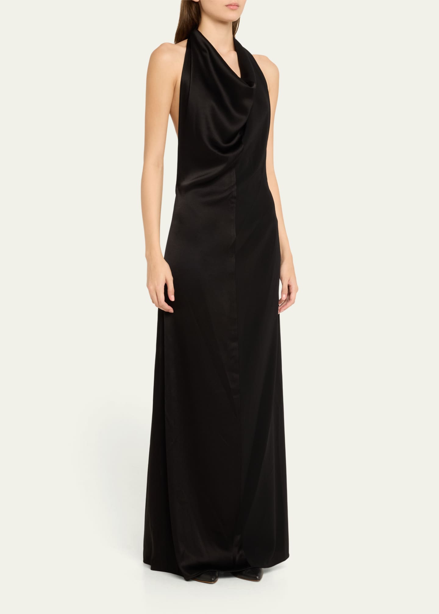 Peter Do Long Combo Halter Gown - Bergdorf Goodman