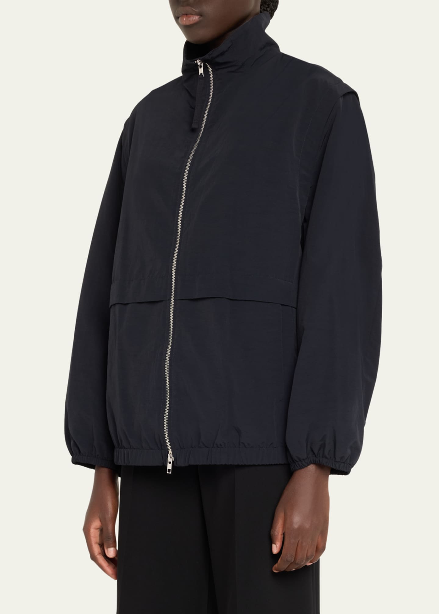 Vince Nylon Track Jacket - Bergdorf Goodman