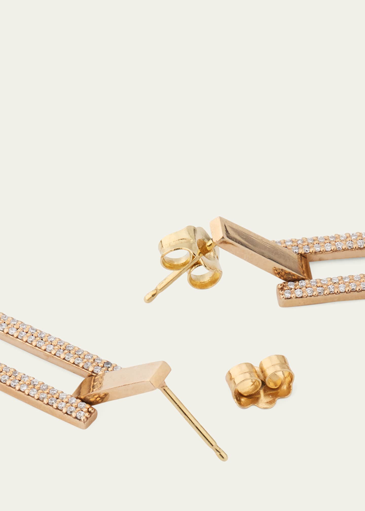 Lana 14K Gold Flawless Open Tag Earrings - Bergdorf Goodman