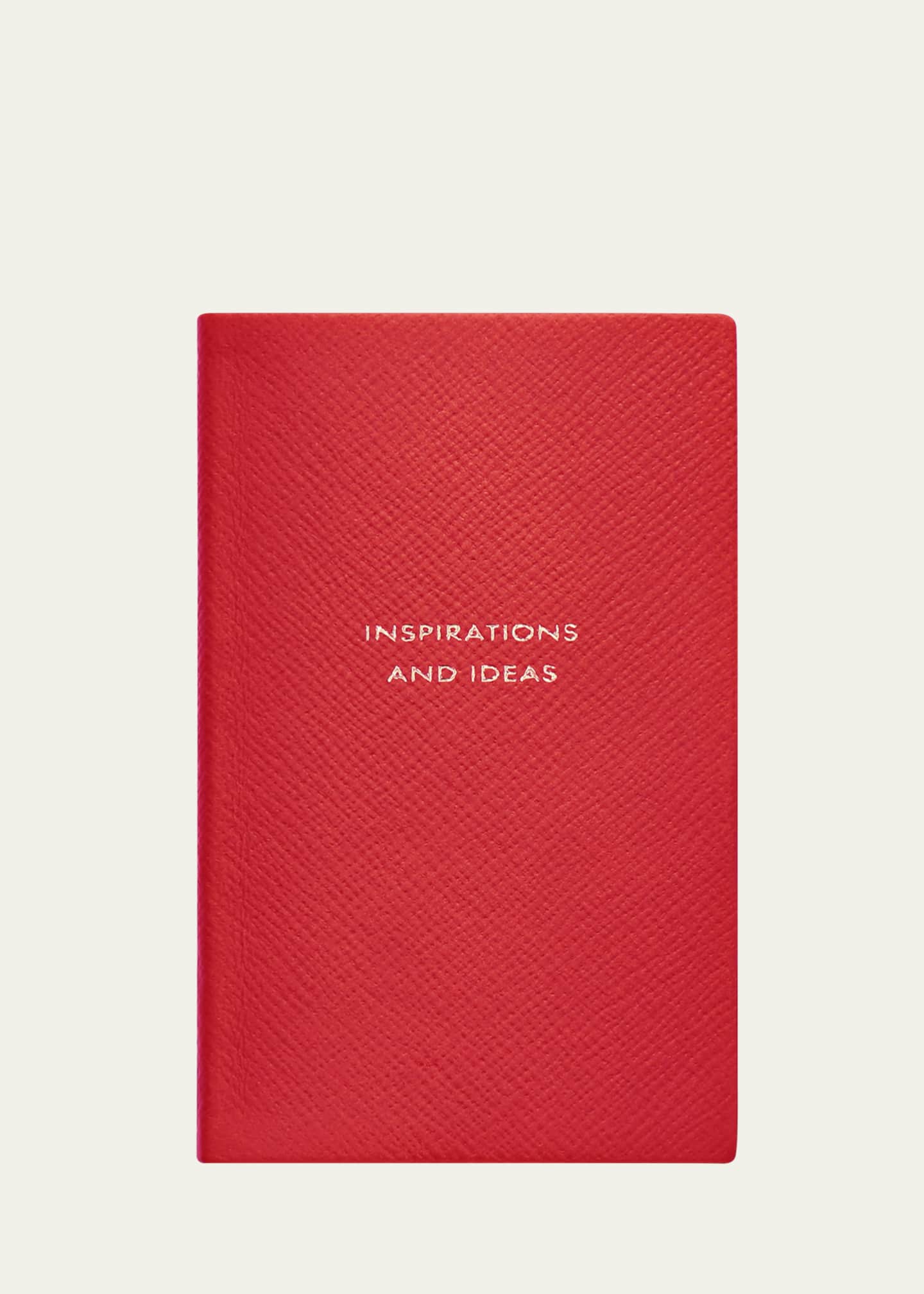 Smythson Inspirations and Ideas Leather Notebook - Bergdorf Goodman