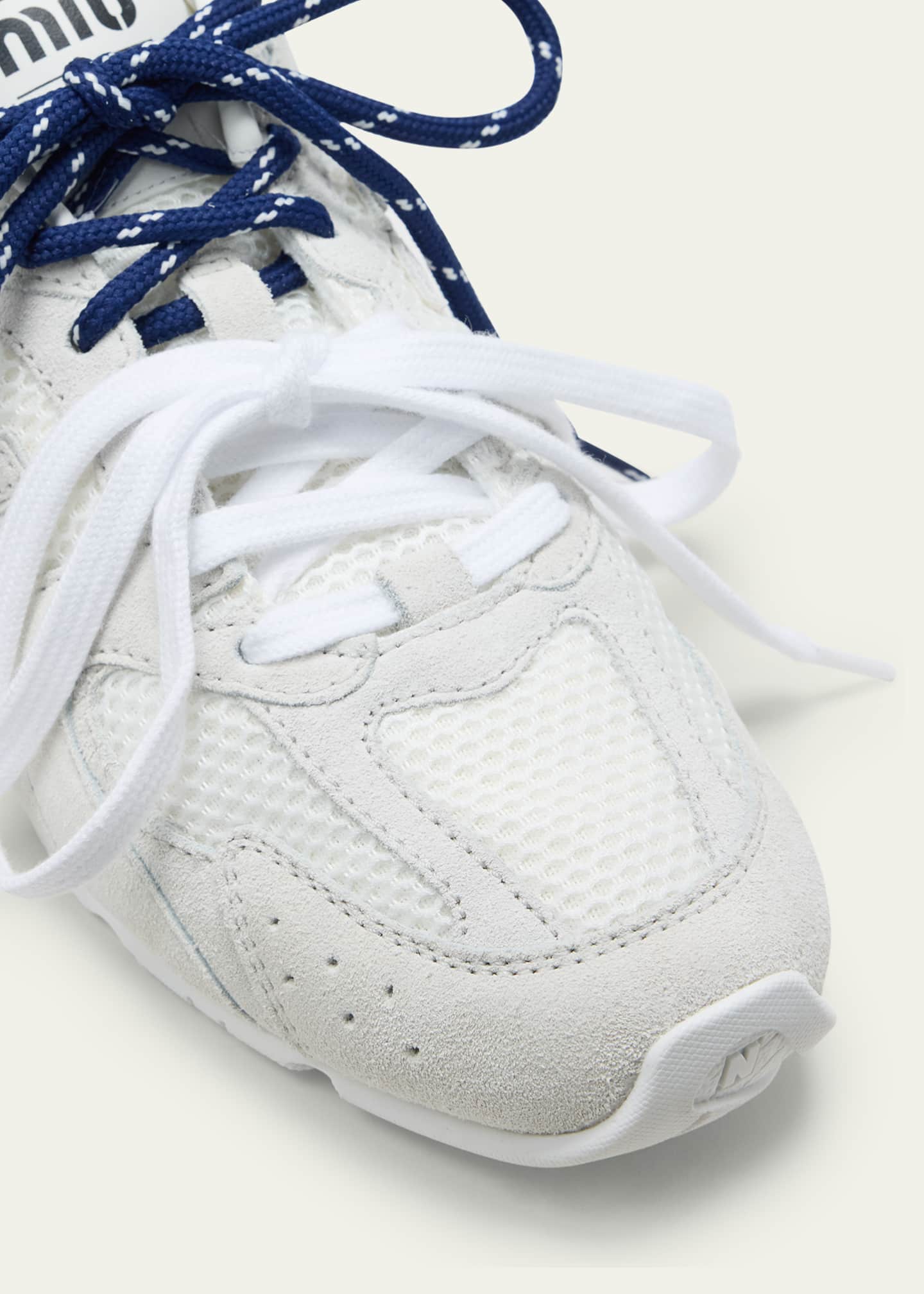 Miu Miu x New Balance Double Lace Mesh Sneakers - Bergdorf Goodman