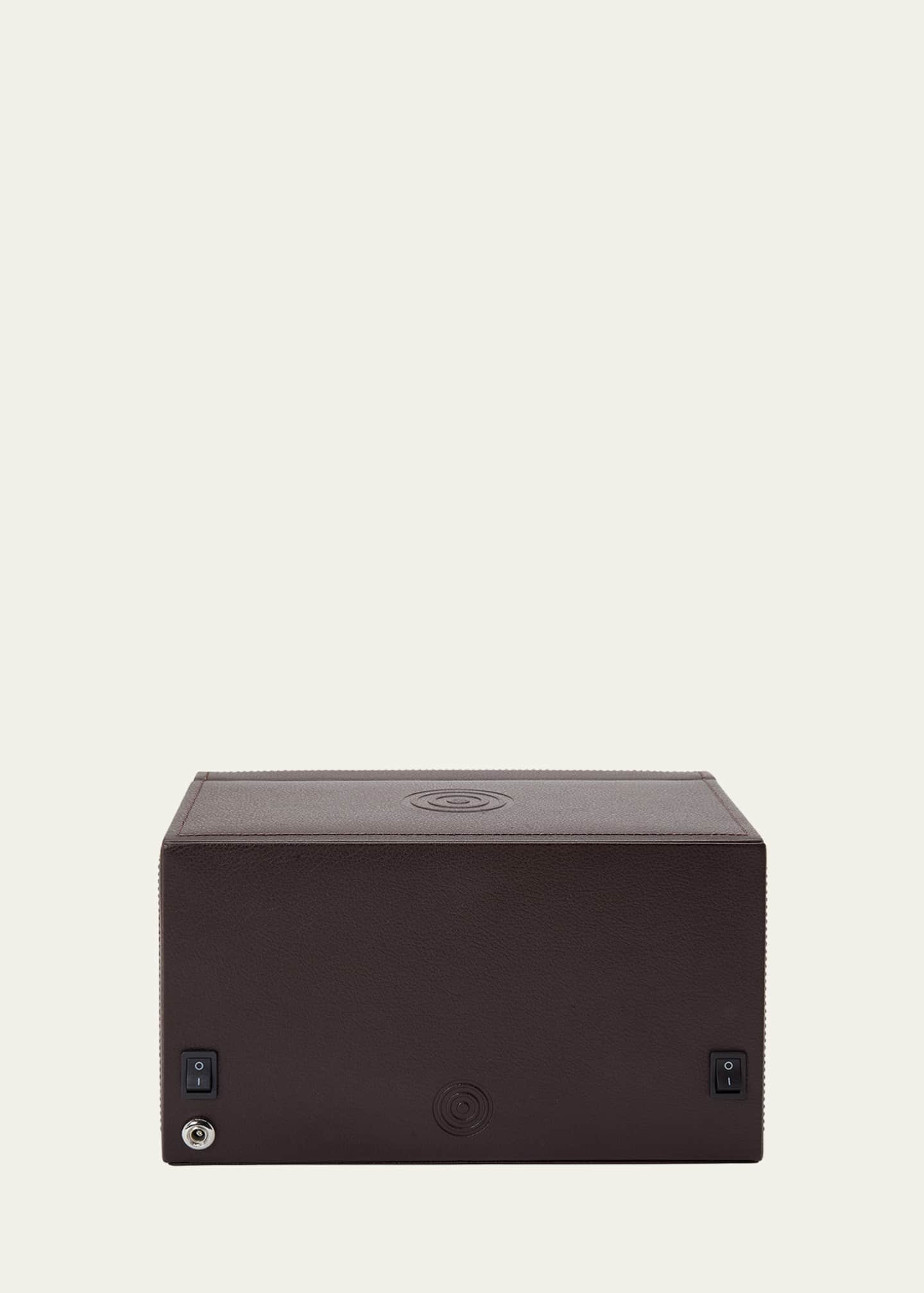 WOLF x WM Brown Double Watch Winder - Bergdorf Goodman