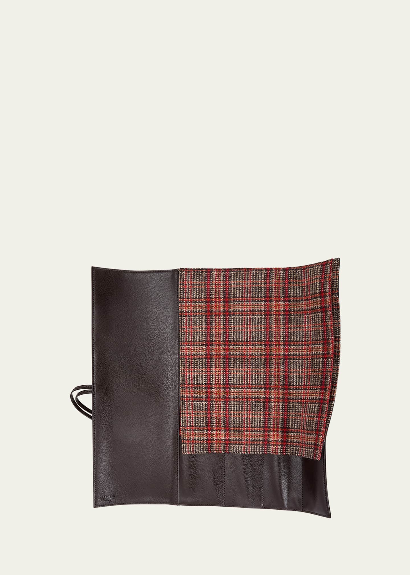 WOLF x WM Brown Knife Roll - Bergdorf Goodman