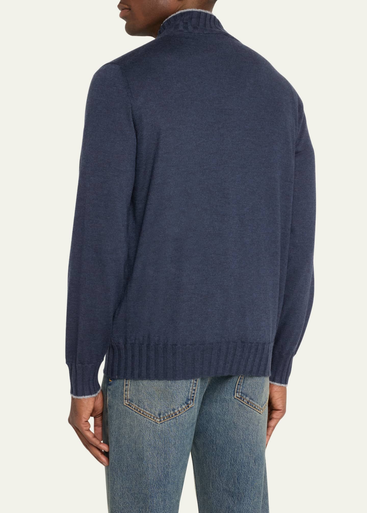 Fioroni Men's Fine Gauge Cashmere Bomber Jacket - Bergdorf Goodman