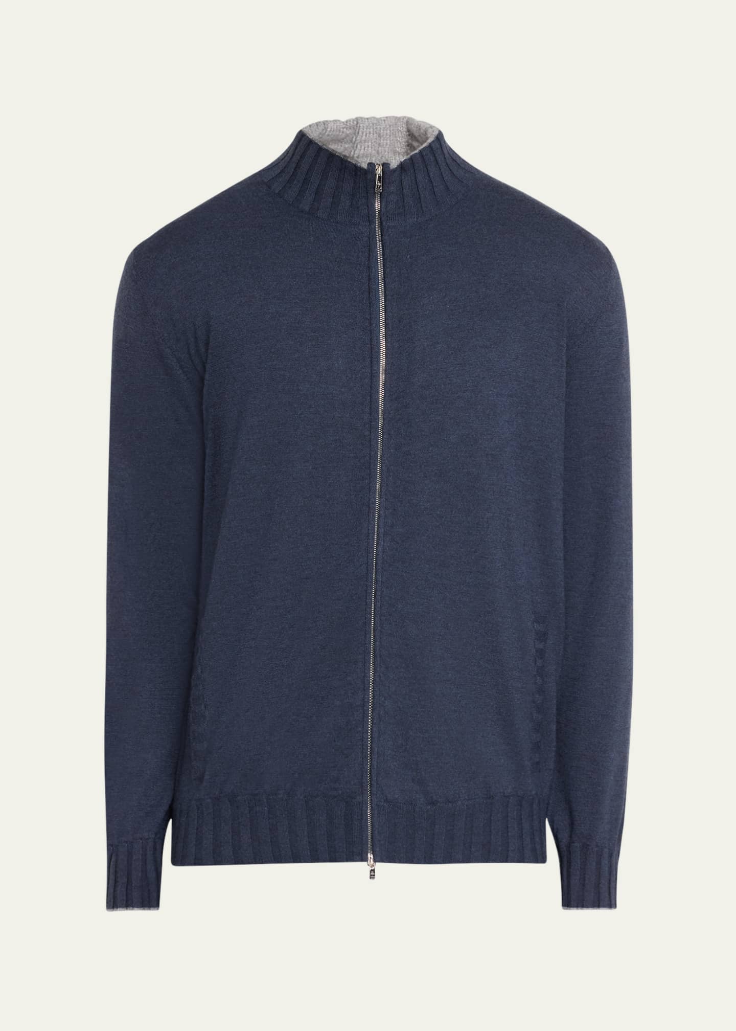Fioroni Men's Fine Gauge Cashmere Bomber Jacket - Bergdorf Goodman