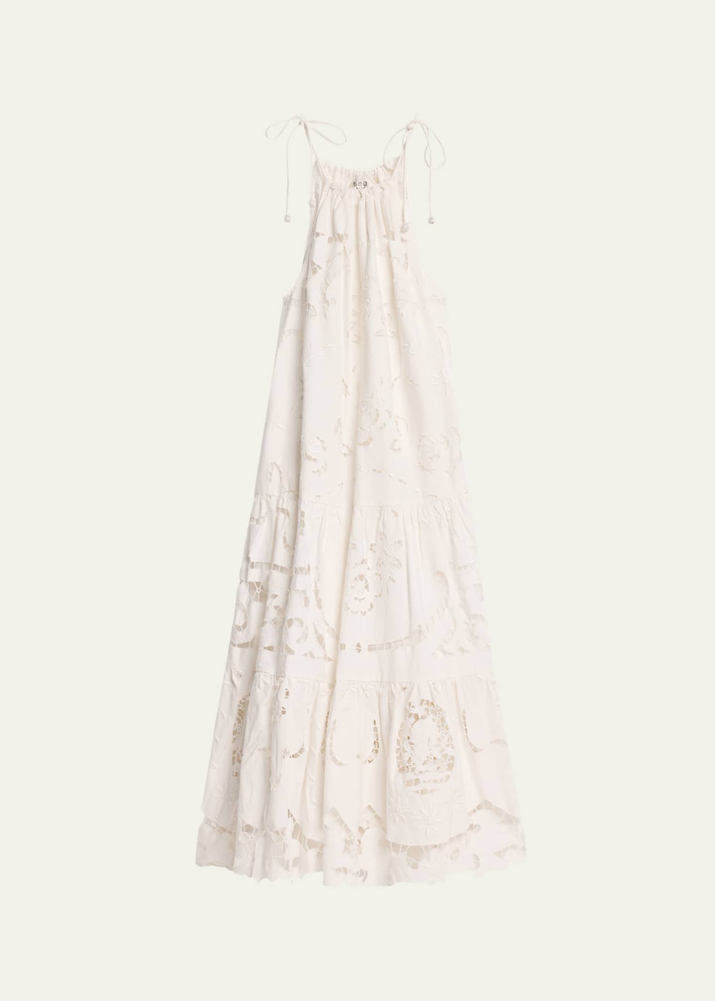 Sea Edith Embroidered Midi Dress - Bergdorf Goodman