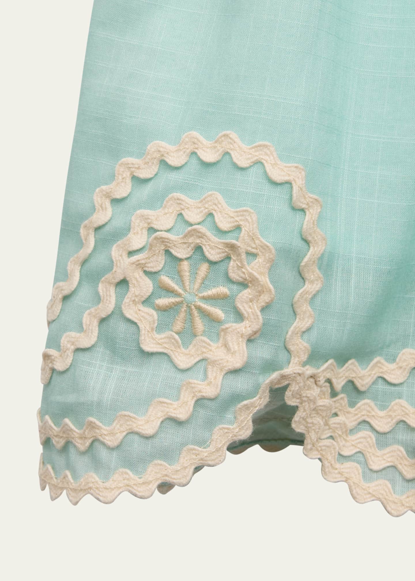 Zimmermann Girl's Waverly Ric Rac Shorts, Size 1-12 - Bergdorf Goodman