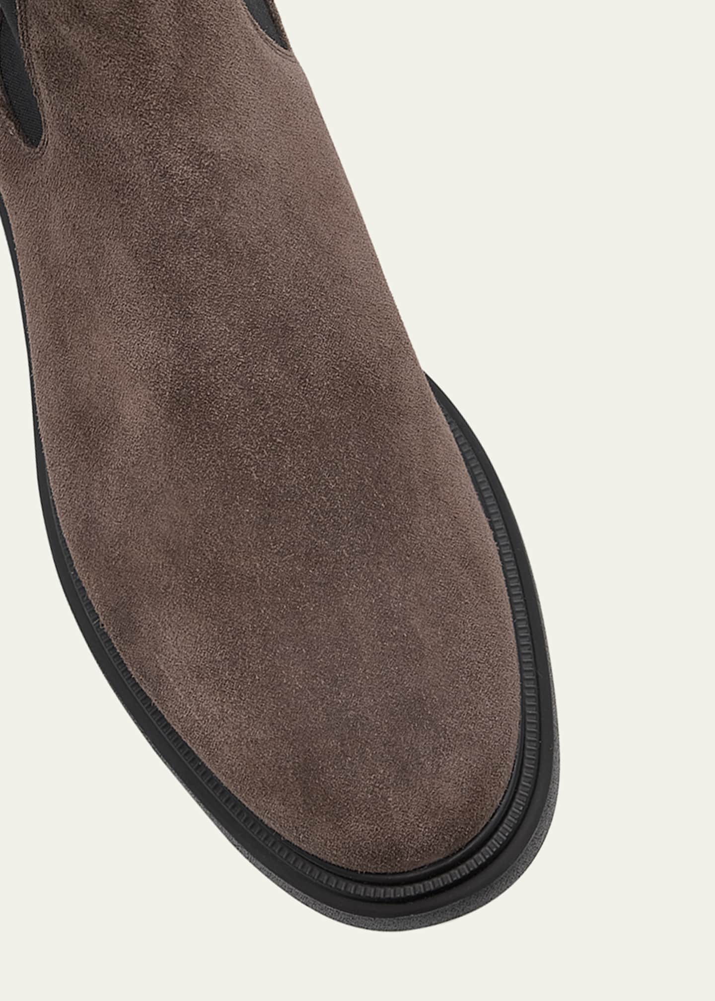 Stuart Weitzman Men's Amos Suede Chelsea Boots - Bergdorf Goodman