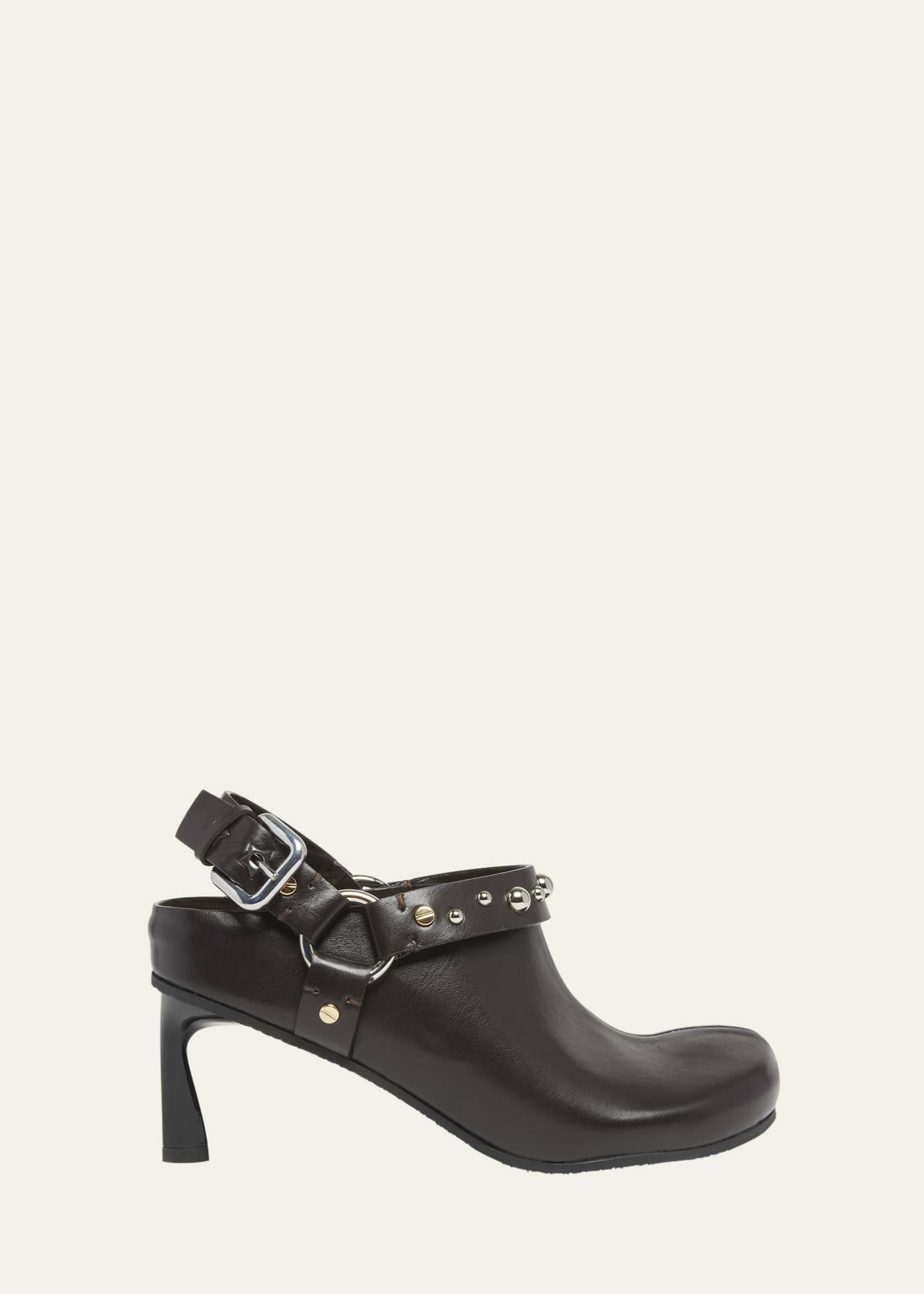 Stella McCartney Elyse Vegan Harness Slingback Clog Pumps - Bergdorf ...