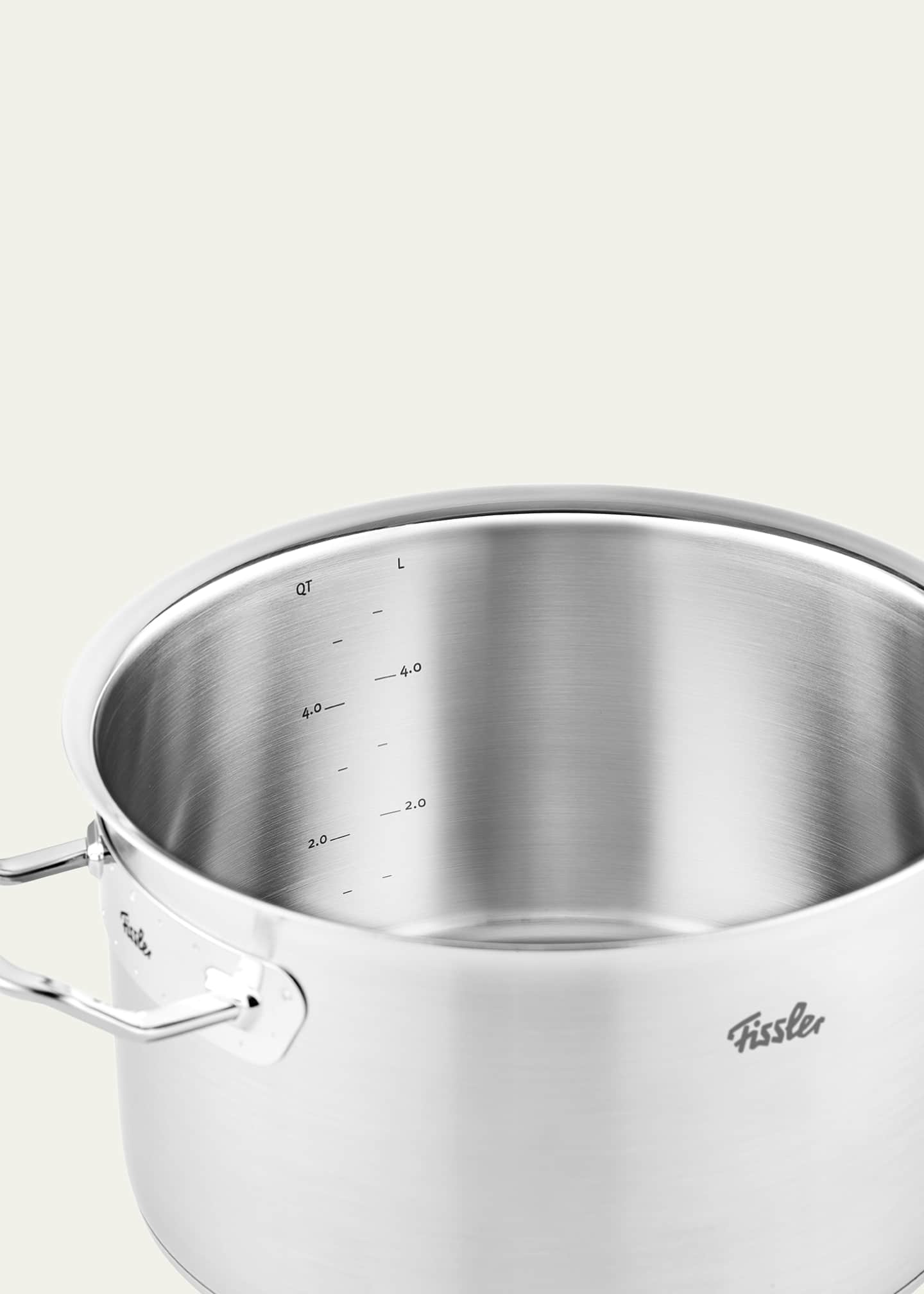 Fissler Original-Profi Collection Stainless Steel Stock Pot, 4.2 Qt ...