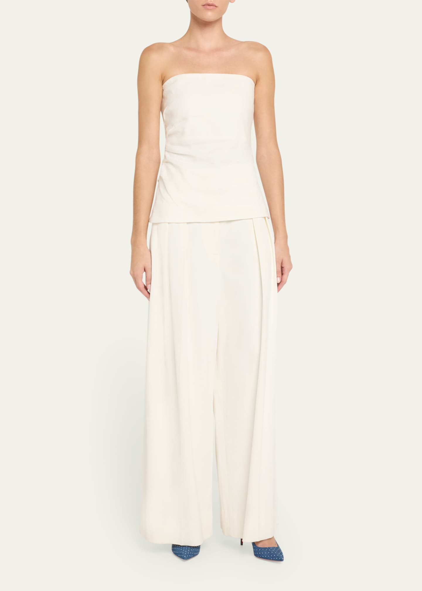 Christian Louboutin Kate Strass Denim Red Sole Pumps - Bergdorf Goodman