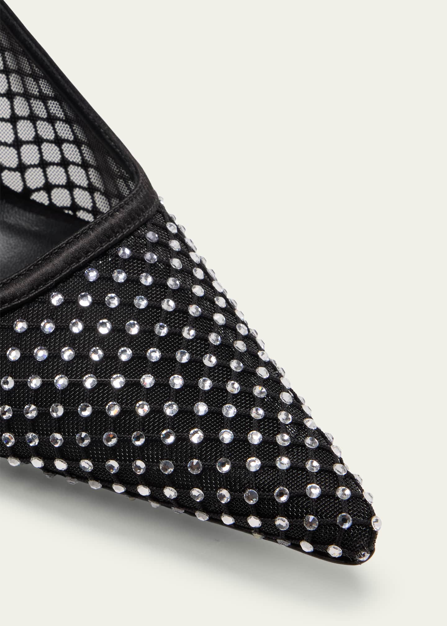 Jimmy Choo Ixia Crystal Net Mesh Pumps - Bergdorf Goodman