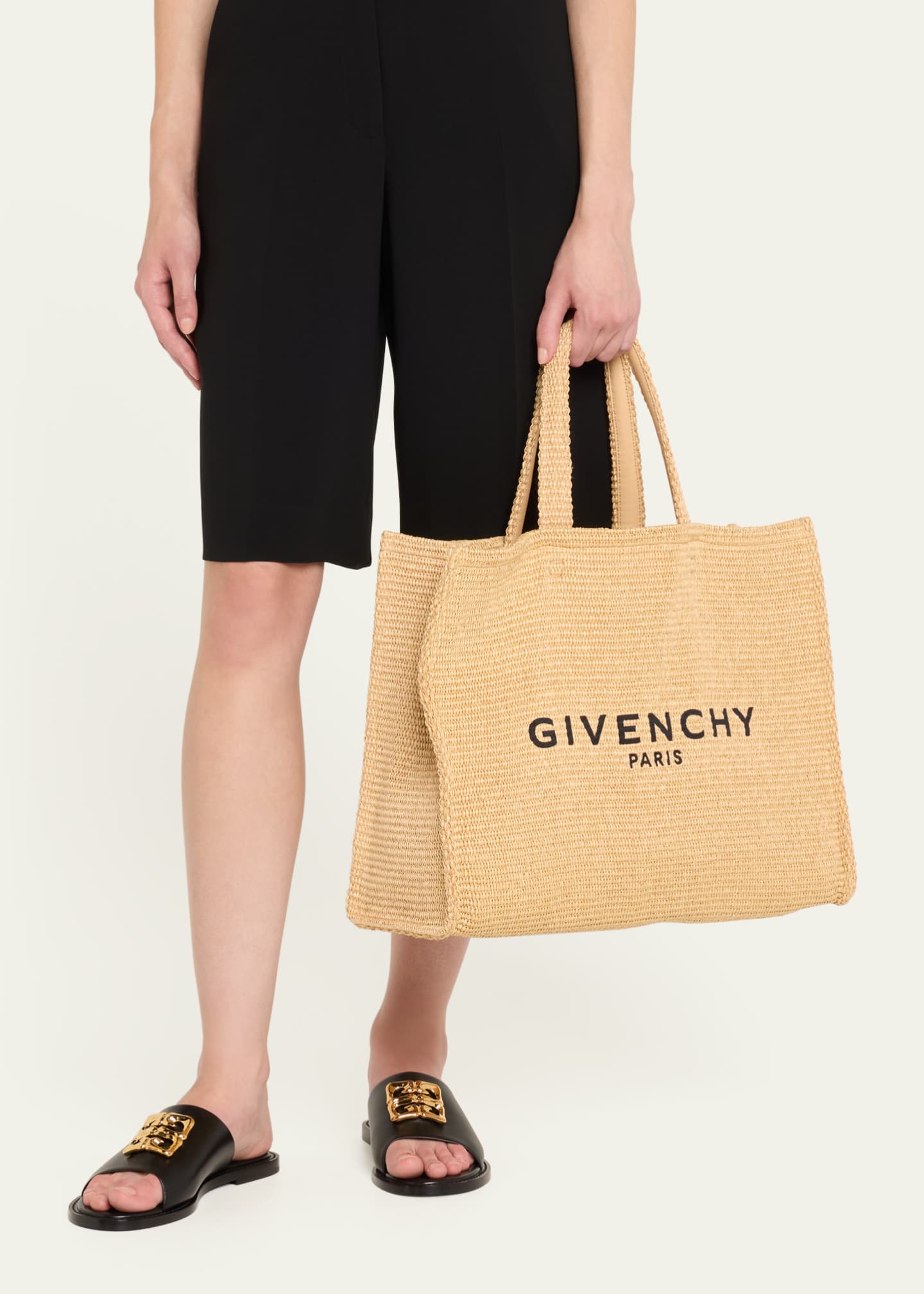 Givenchy Medium G-Tote Bag in Cotton - Bergdorf Goodman