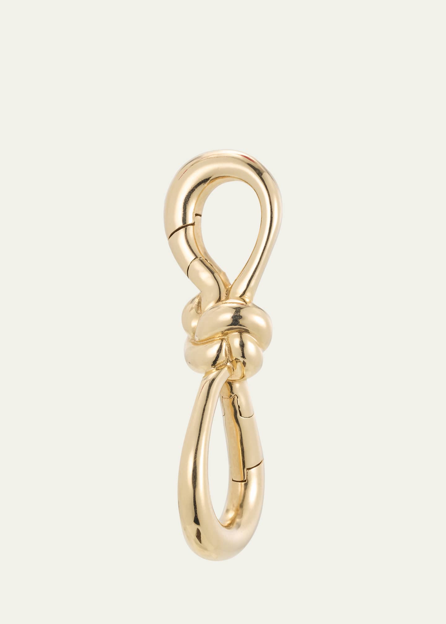 Marla Aaron True Lover's Knot Lock in 18K Yellow Gold - Bergdorf Goodman