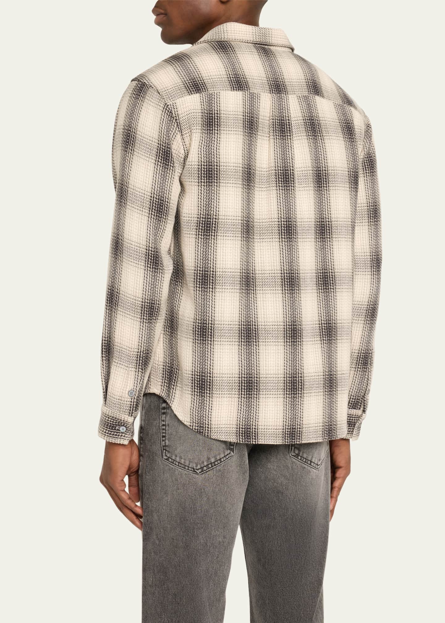 FRAME Men's Baja Plaid Overshirt - Bergdorf Goodman
