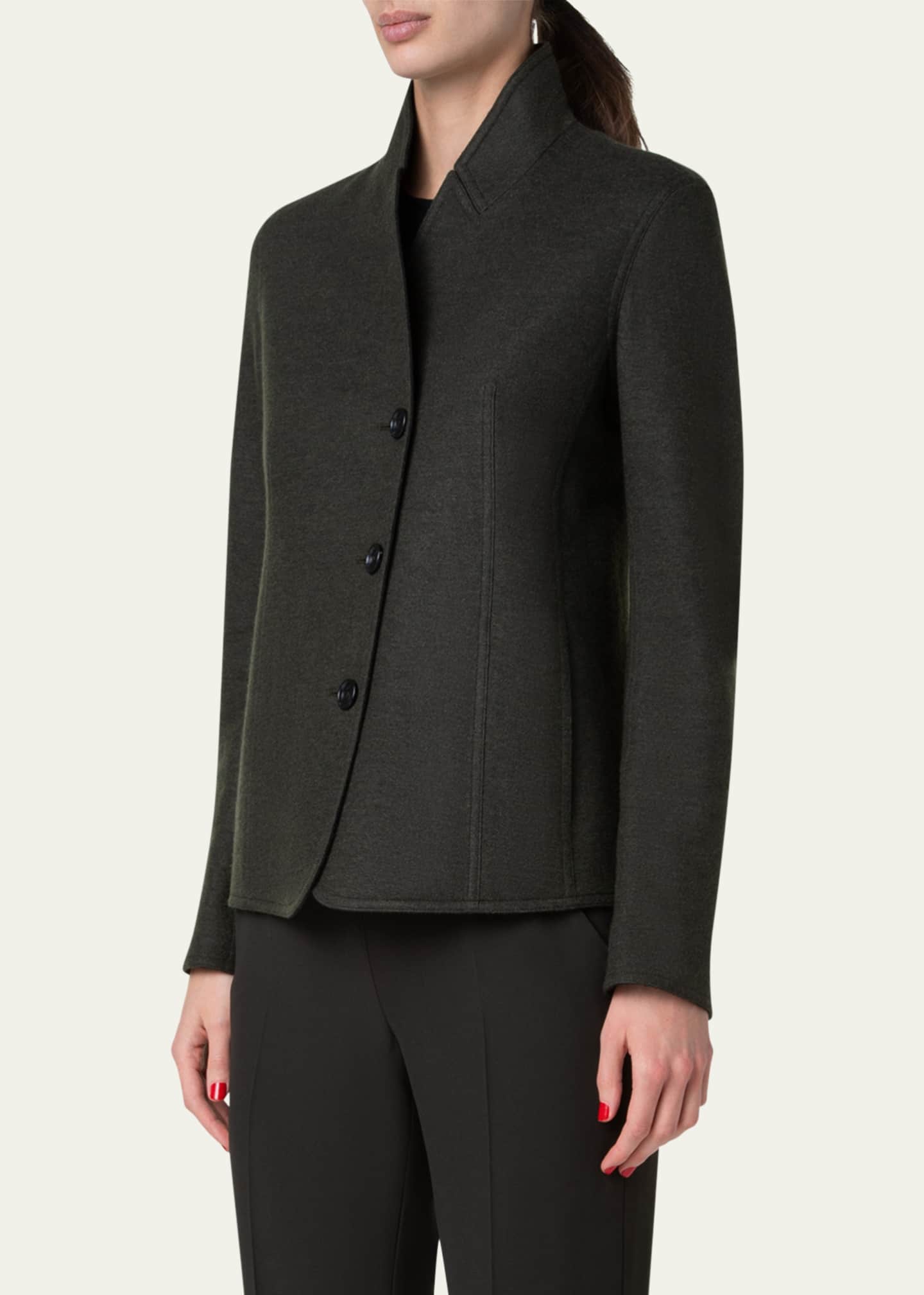 Akris Liam Cashmere Jersey Jacket - Bergdorf Goodman