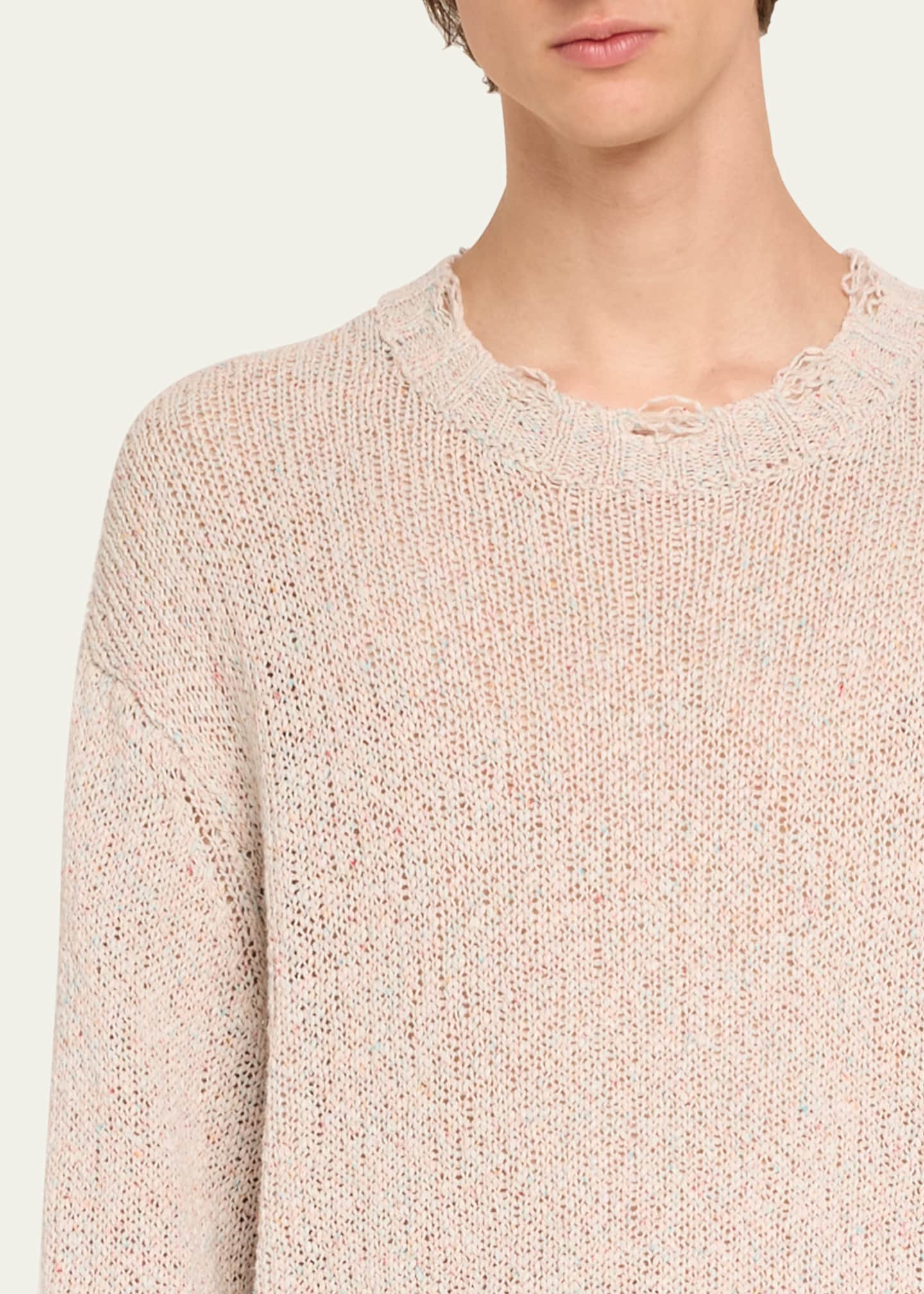 FRAME Men's Multicolor Marled Sweater - Bergdorf Goodman