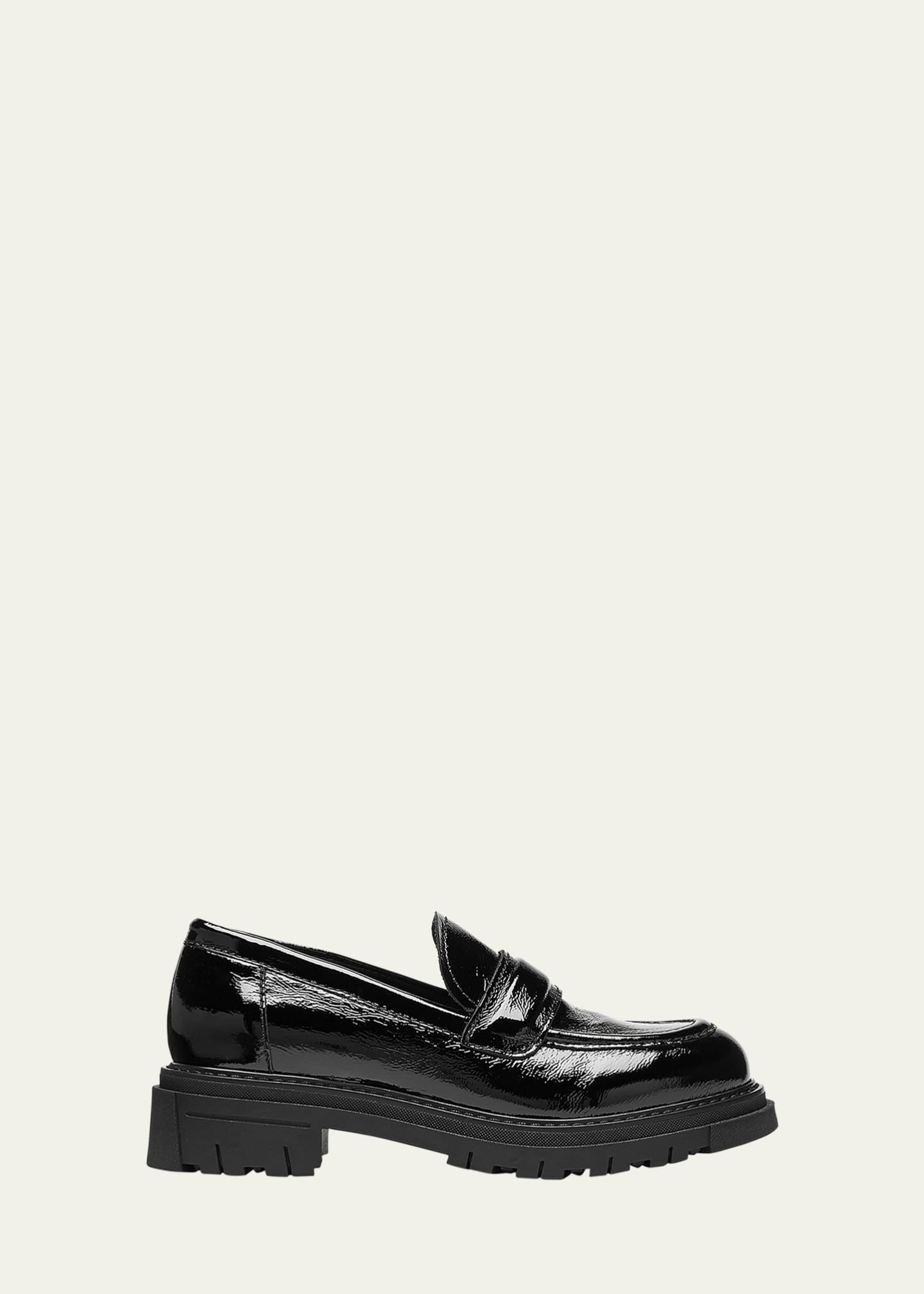 La Canadienne Della Leather Slip-On Loafers - Bergdorf Goodman