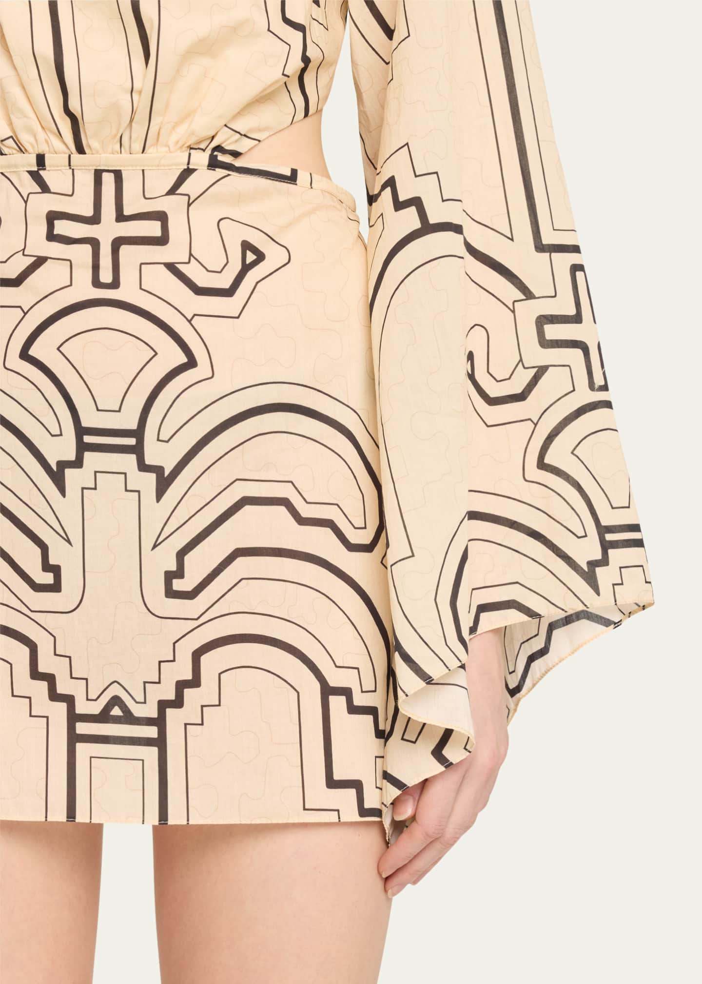 Johanna Ortiz Words of Wisdom Mini Dress - Bergdorf Goodman