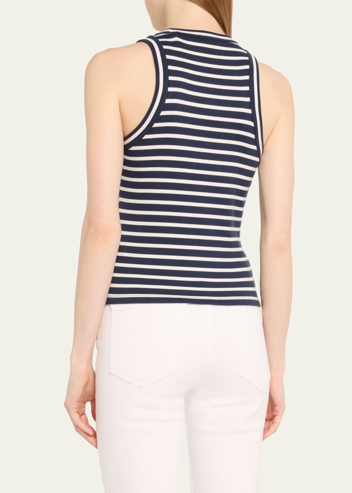 Veronica Beard Jordyn Stripe Tank Top - Bergdorf Goodman