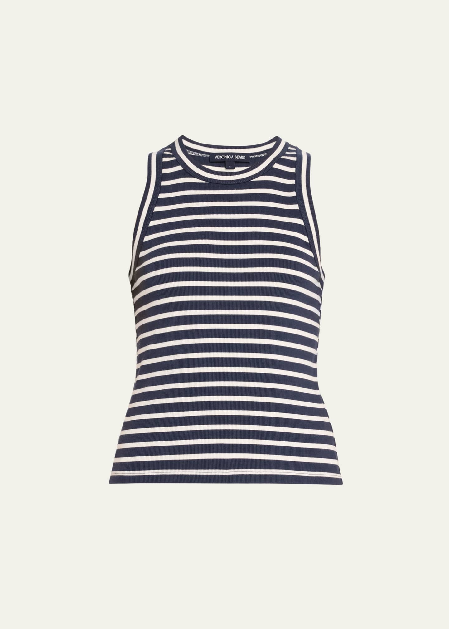 Veronica Beard Jordyn Stripe Tank Top - Bergdorf Goodman