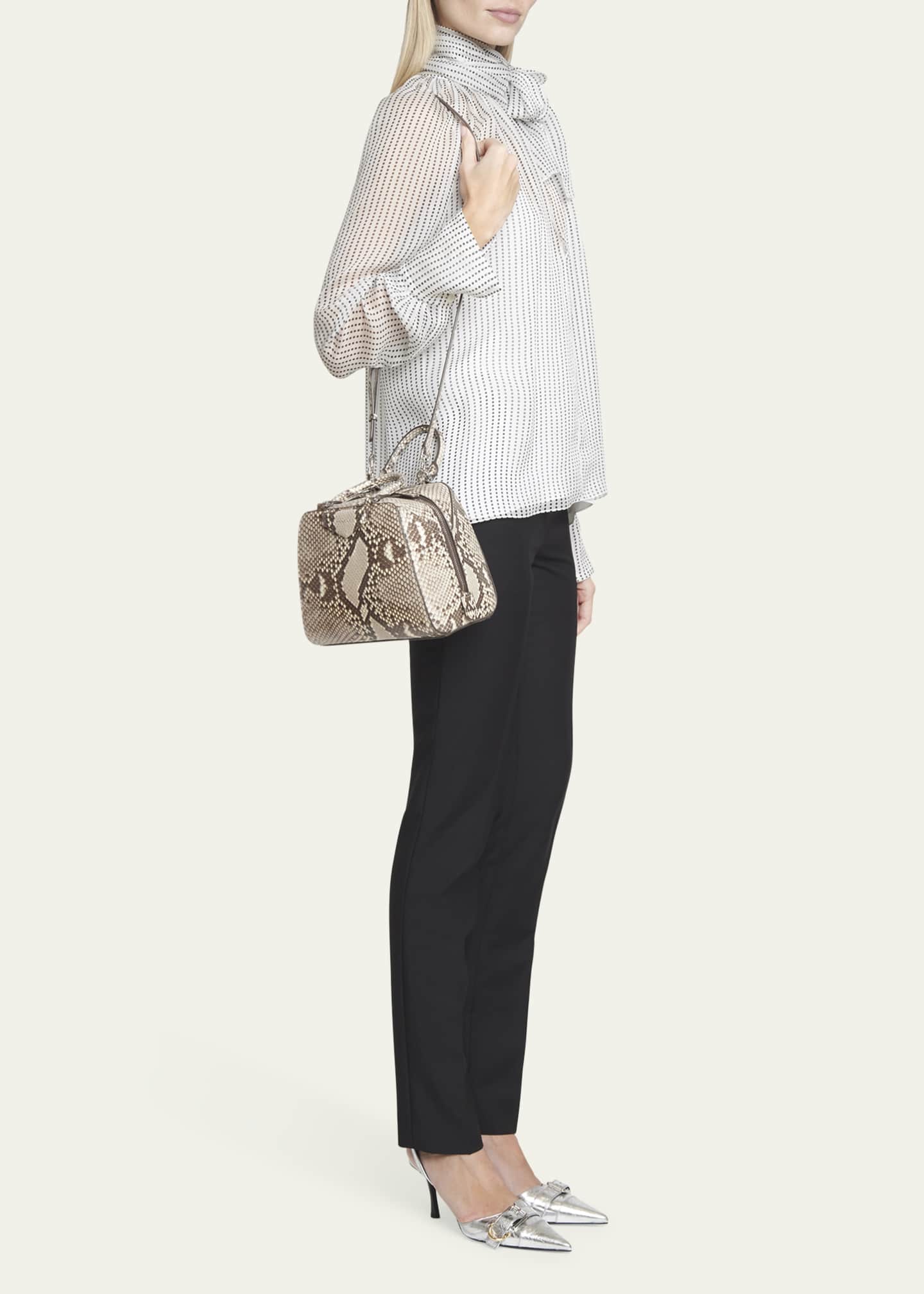 Givenchy Antigona Cube Mini Top-Handle Bag in Python - Bergdorf Goodman