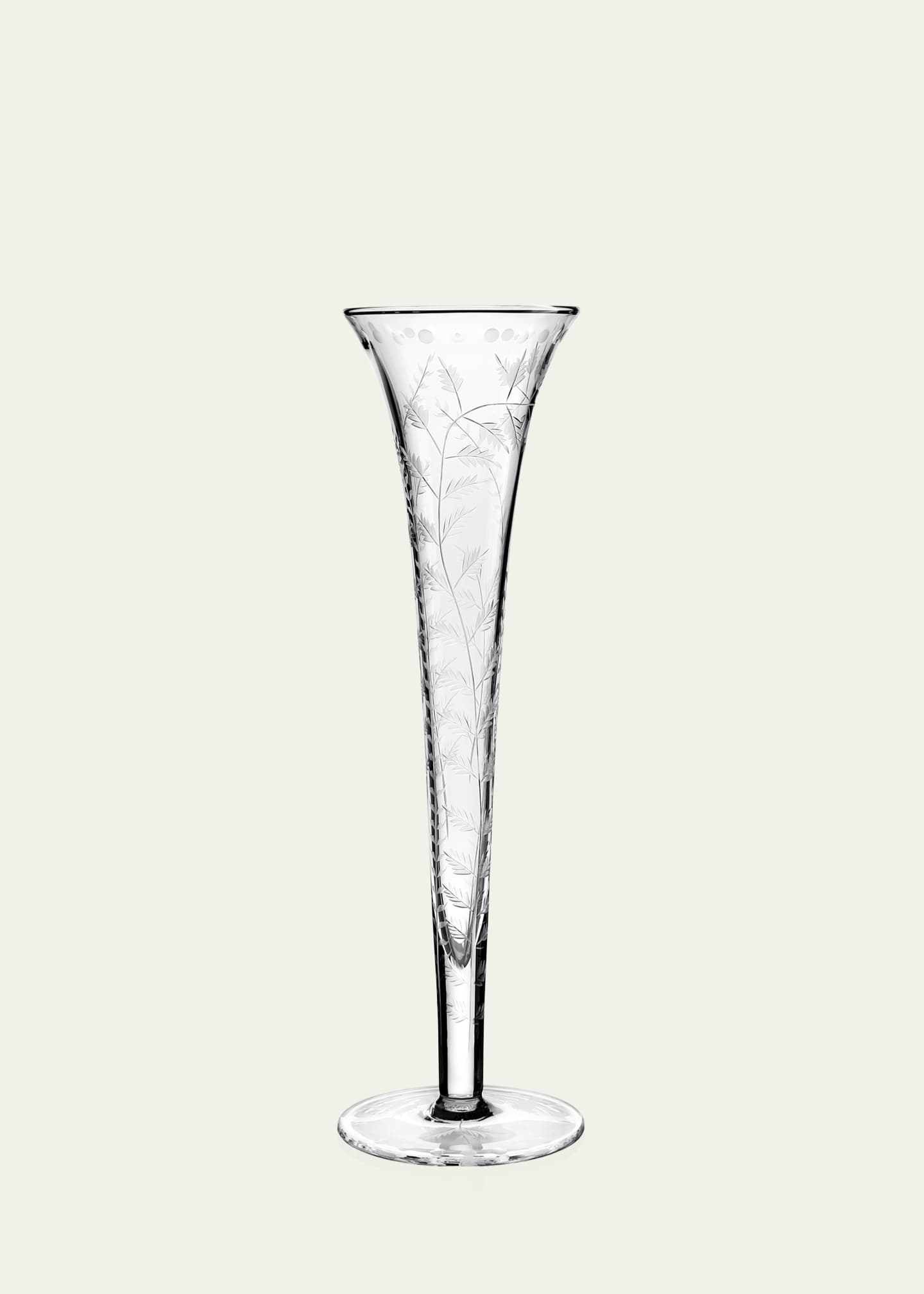 William Yeoward Crystal Fern Lily Vase, 19" - Bergdorf Goodman
