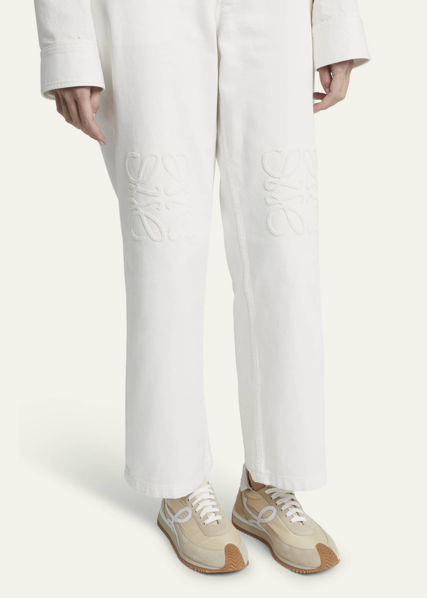 Loewe Flow Retro Runner Sneakers - Bergdorf Goodman