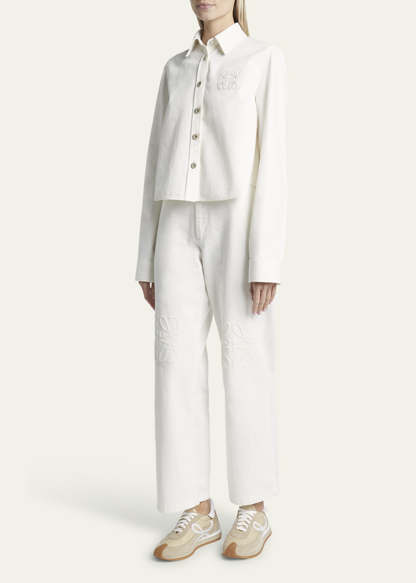 Loewe Flow Retro Runner Sneakers - Bergdorf Goodman