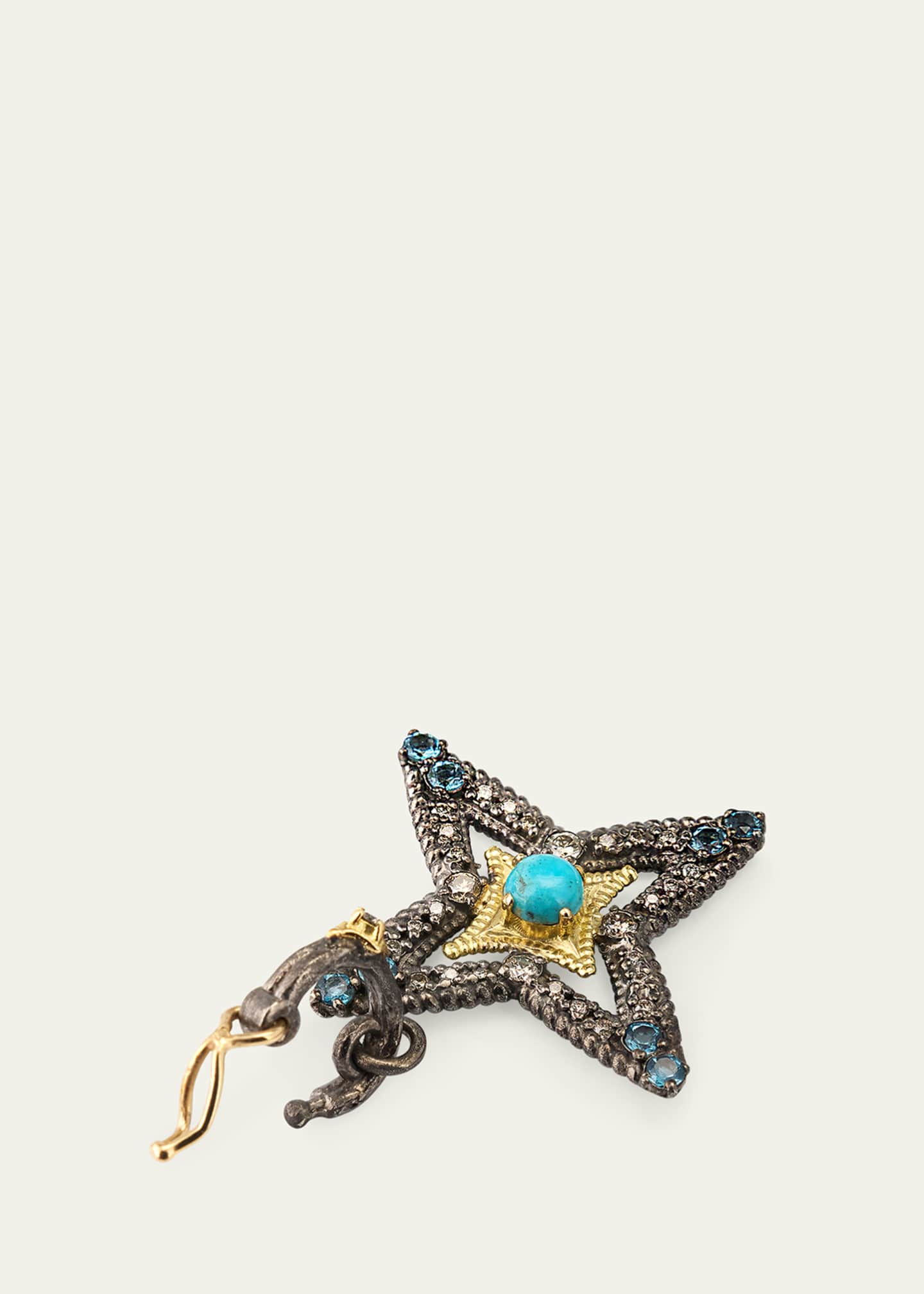 Armenta Old World Star Enhancer with Turquoise - Bergdorf Goodman