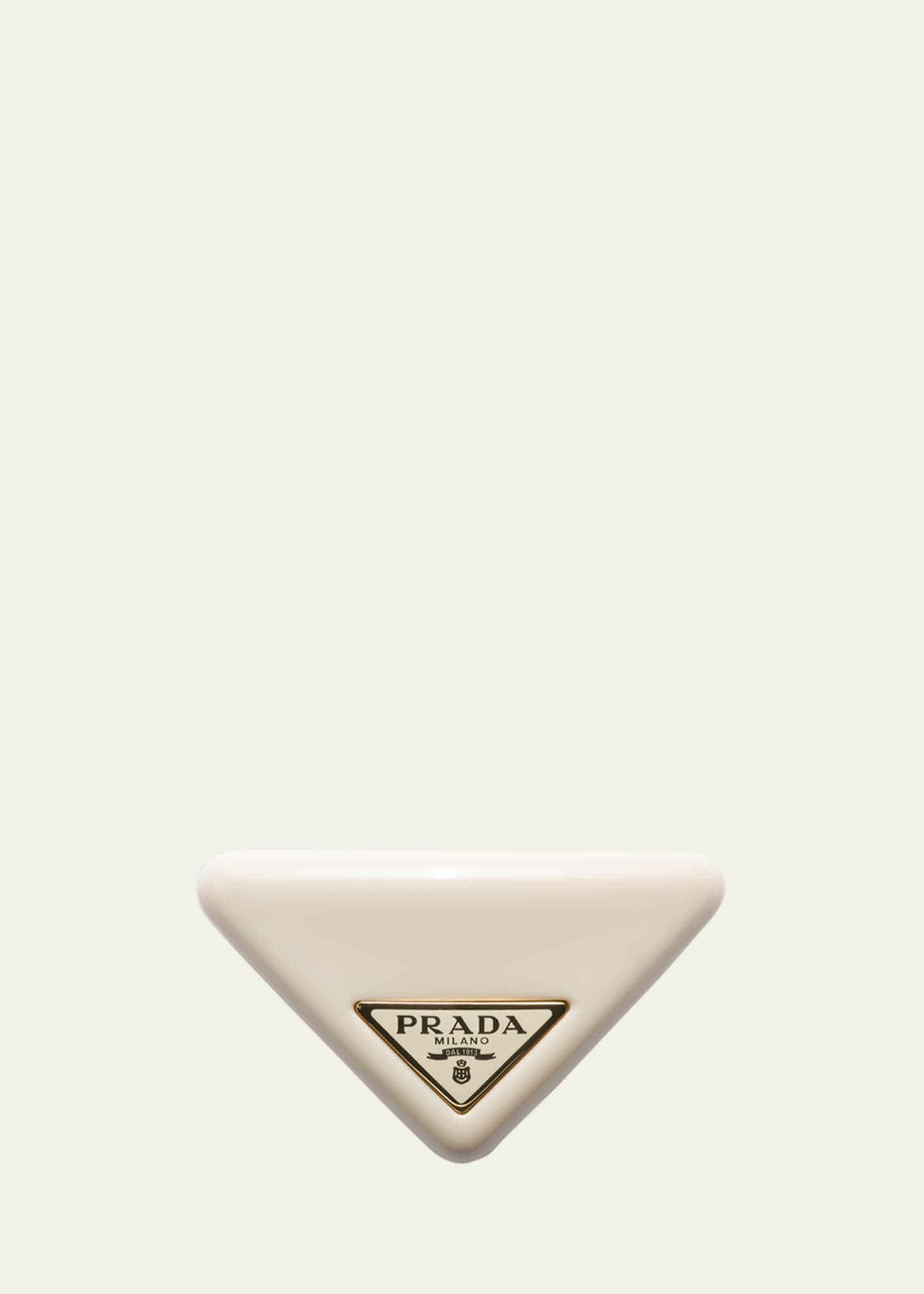 Prada Triangle Plexiglass Barrette - Bergdorf Goodman
