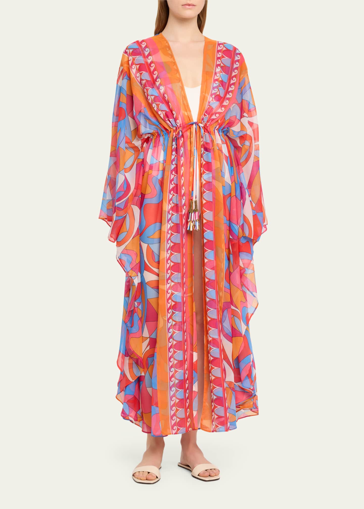 Ramy Brook Phebe Semi-Sheer Maxi Coverup - Bergdorf Goodman