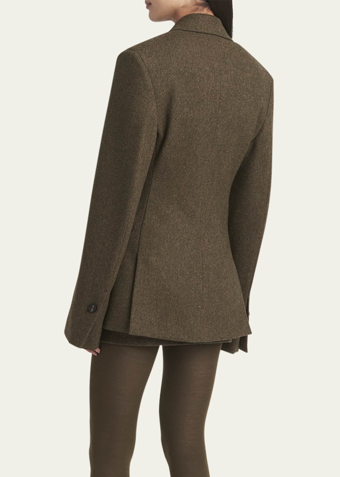 Ferragamo Single-Breasted Wool Blazer Jacket - Bergdorf Goodman