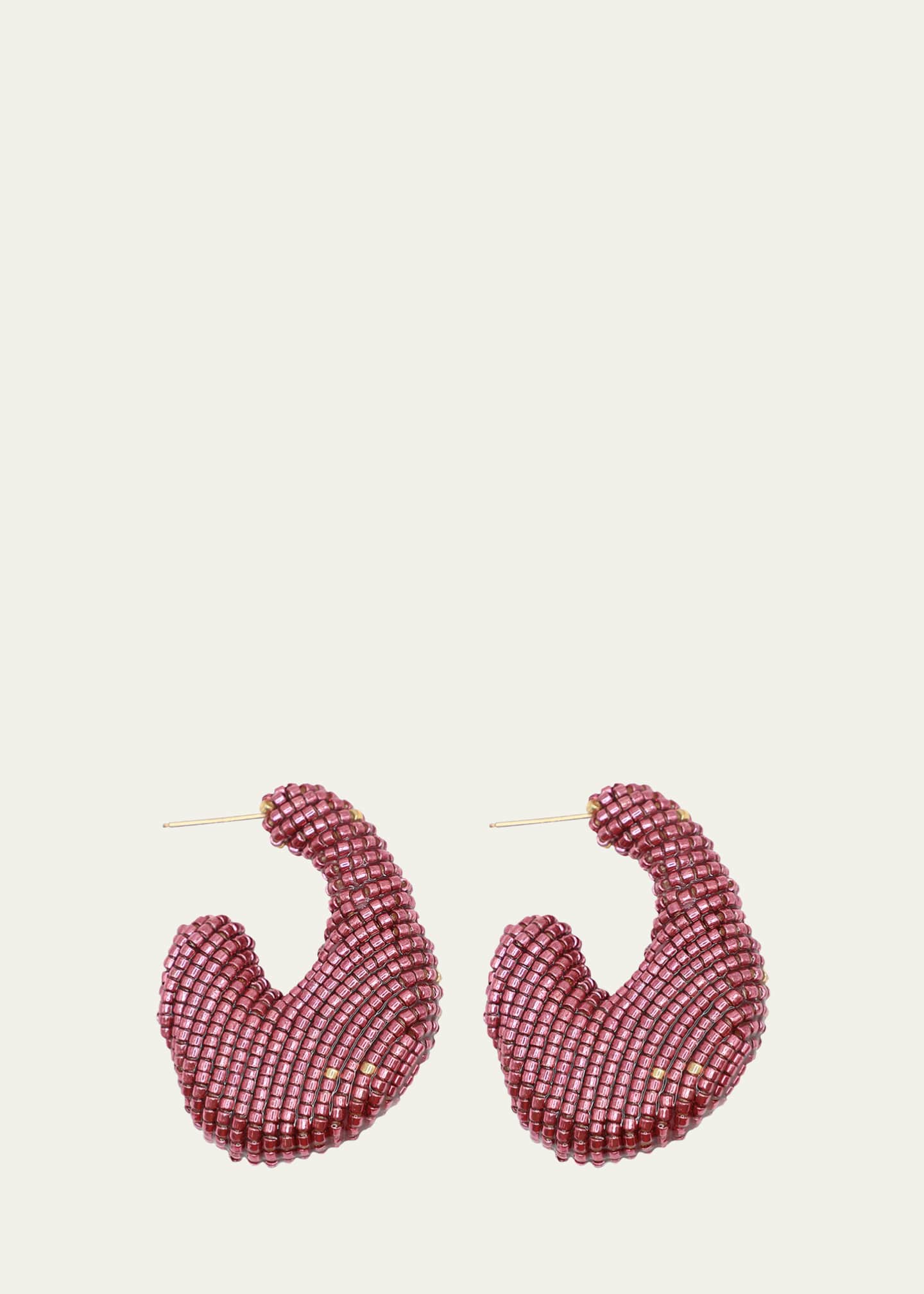 Susana Vega Aria Beaded Hoop Earrings - Bergdorf Goodman