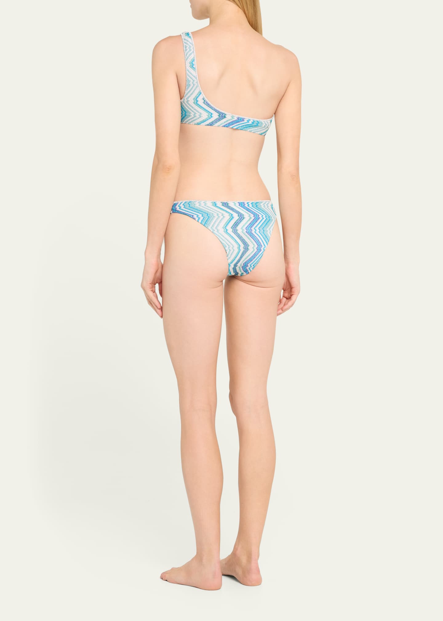 Missoni Zig Zag Knit Asymmetric Two-Piece Swimsuit - Bergdorf Goodman Missoni Zig Zag Knit Asymmetric Two-Piece Swimsuit - Bergdorf Goodman