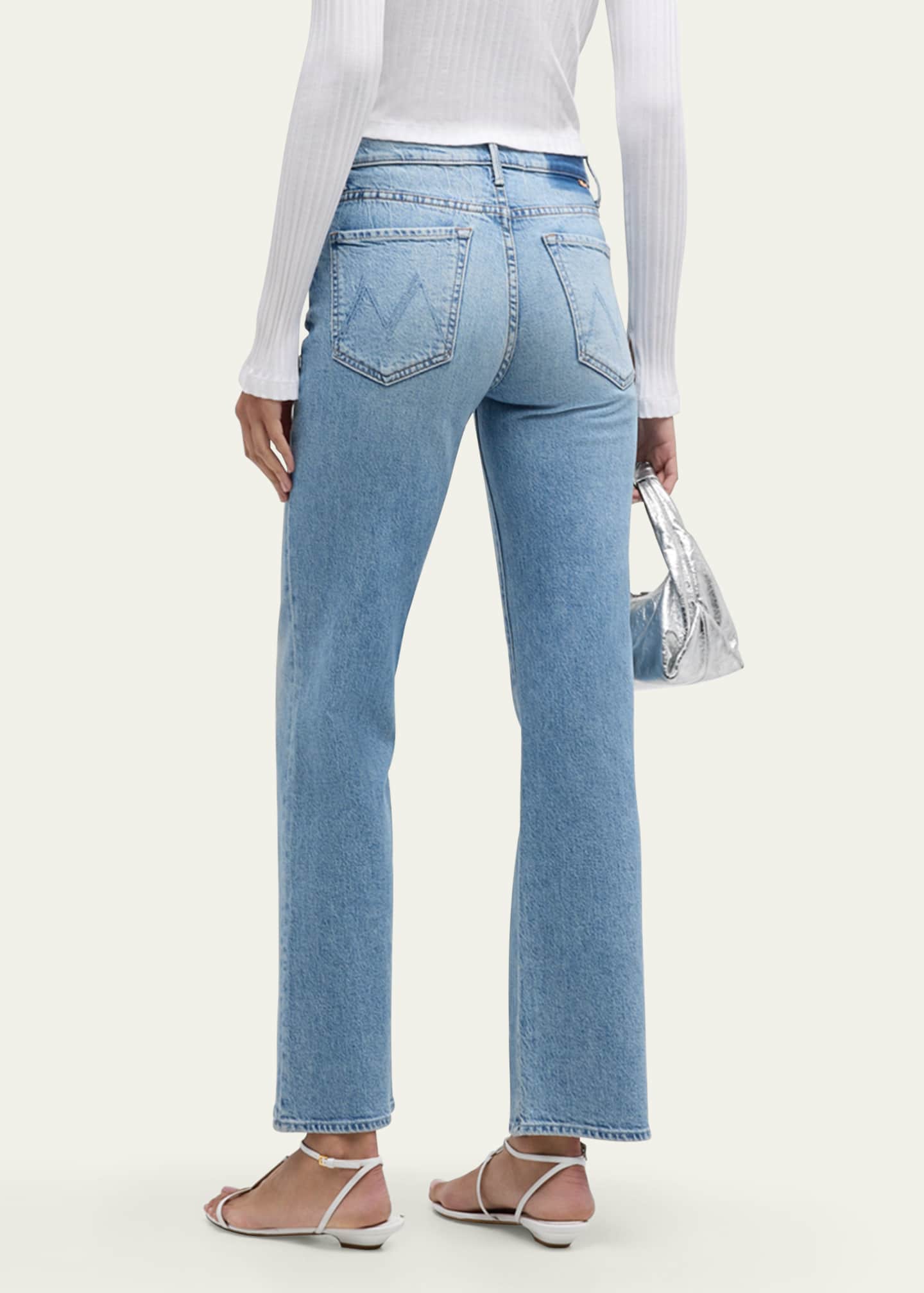 MOTHER The Kick It Jeans - Bergdorf Goodman