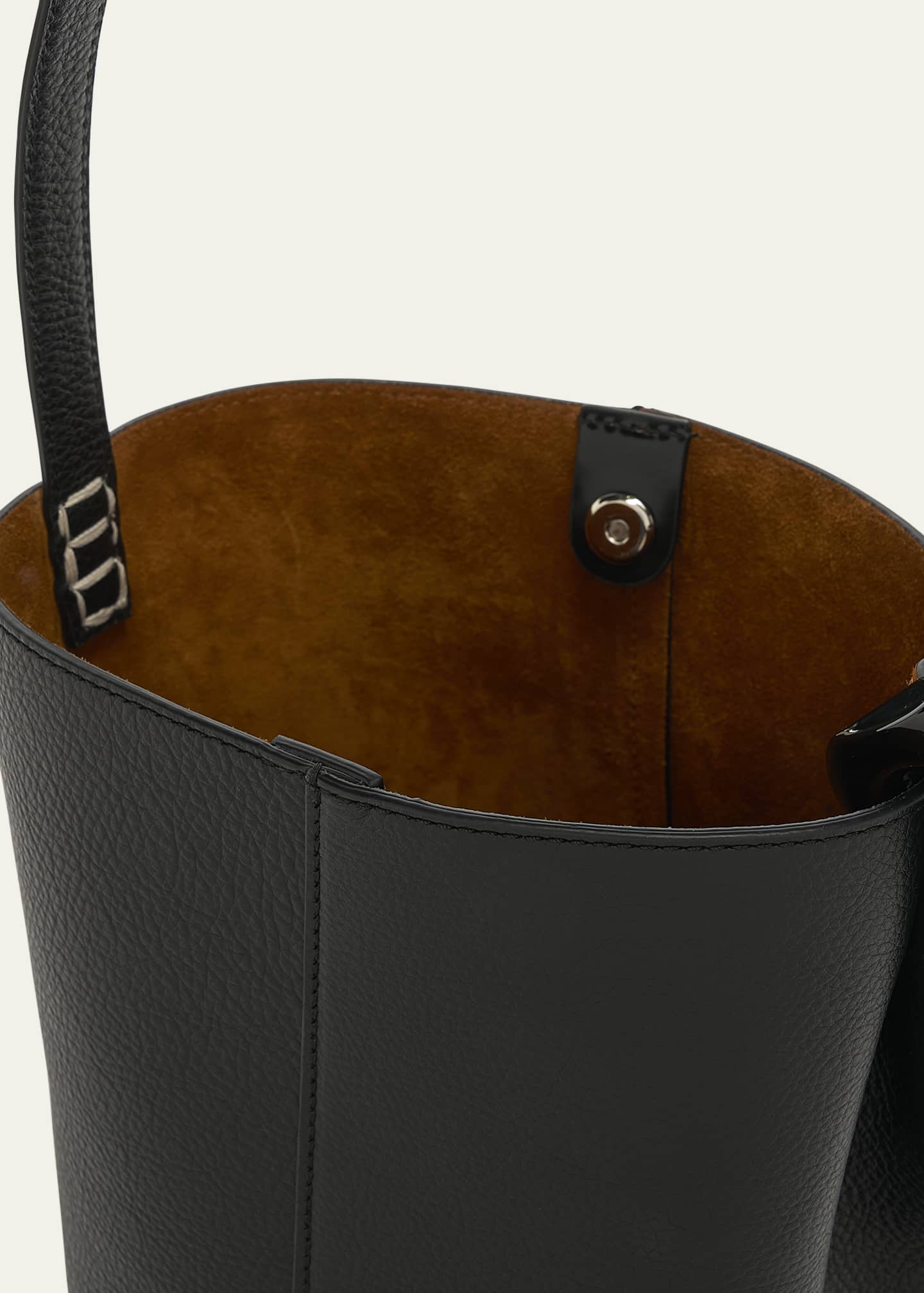JW Anderson Corner Small Grain Leather Bucket Bag - Bergdorf Goodman