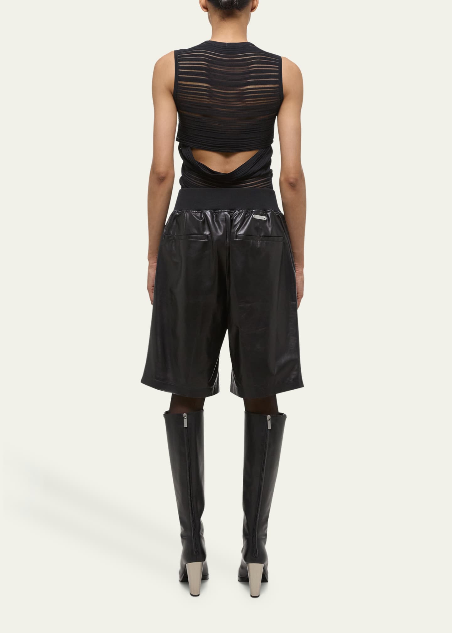 Helmut Lang Sleeveless Open-Back Top - Bergdorf Goodman