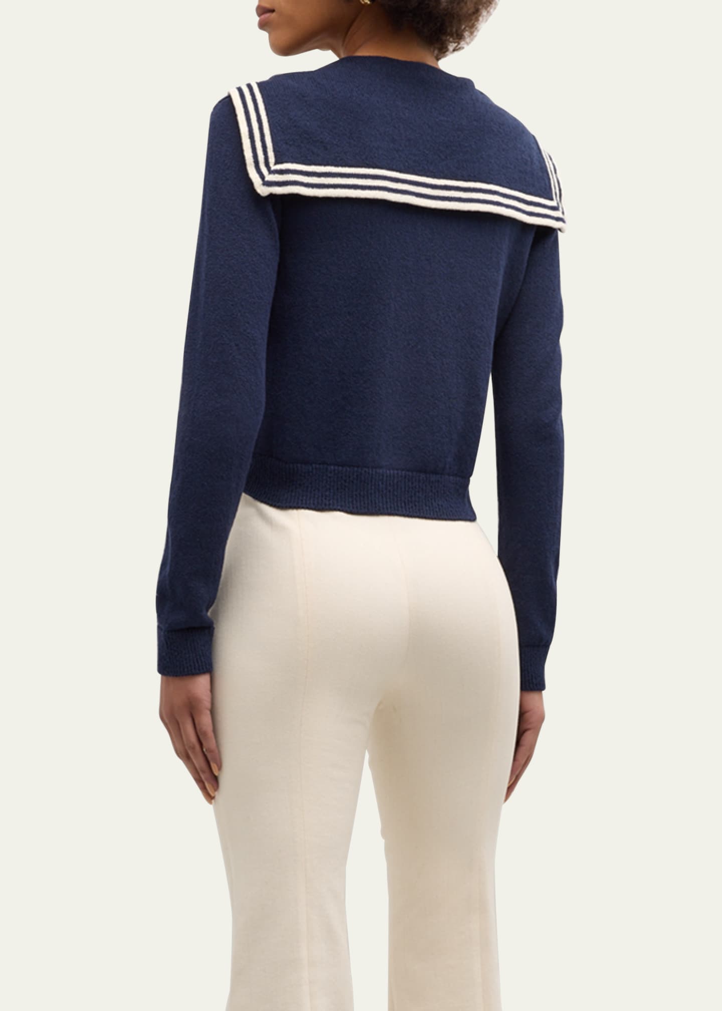 FRAME Knit Sailor Cardigan - Bergdorf Goodman